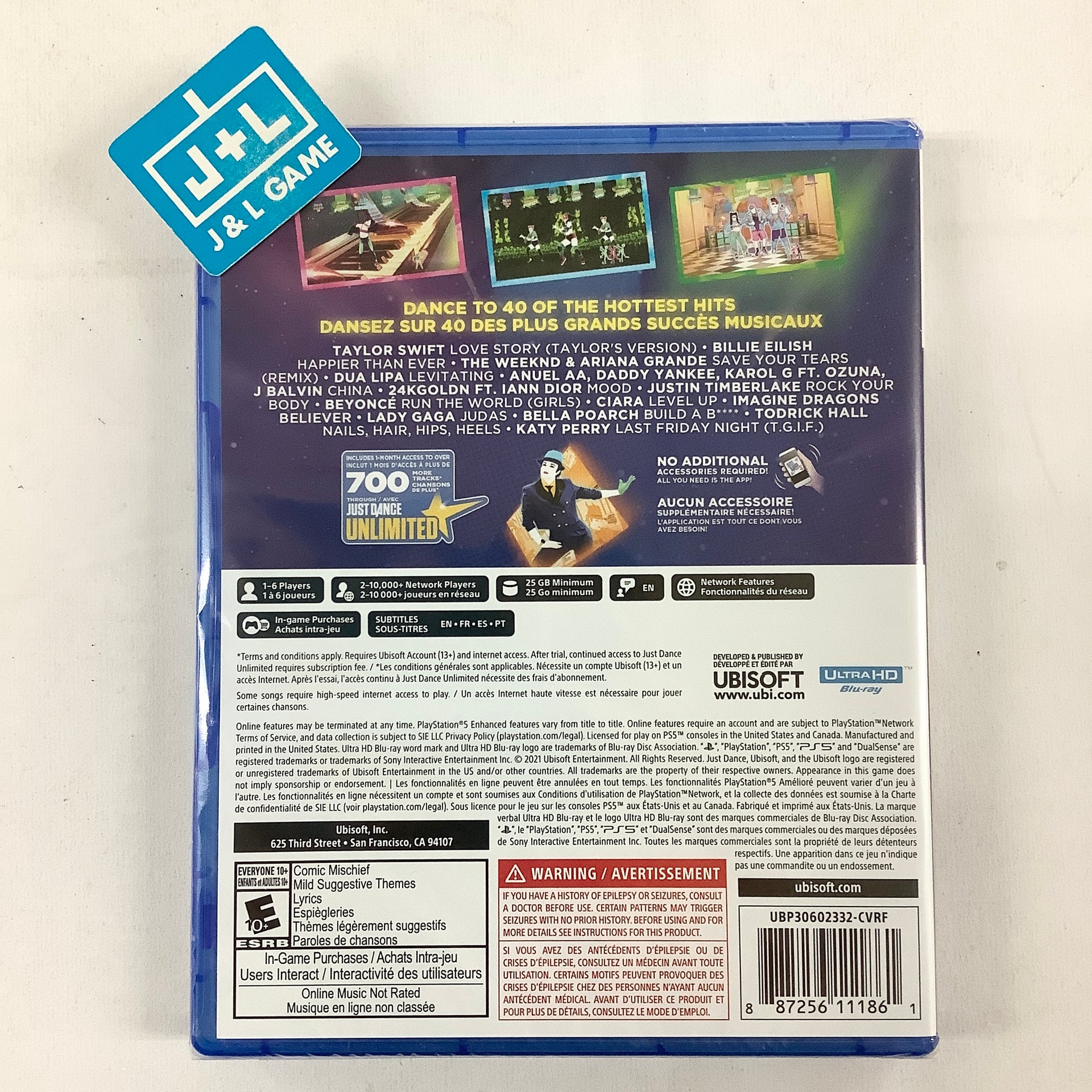 Just Dance 2022 - (PS5) PlayStation 5 | J&L Game