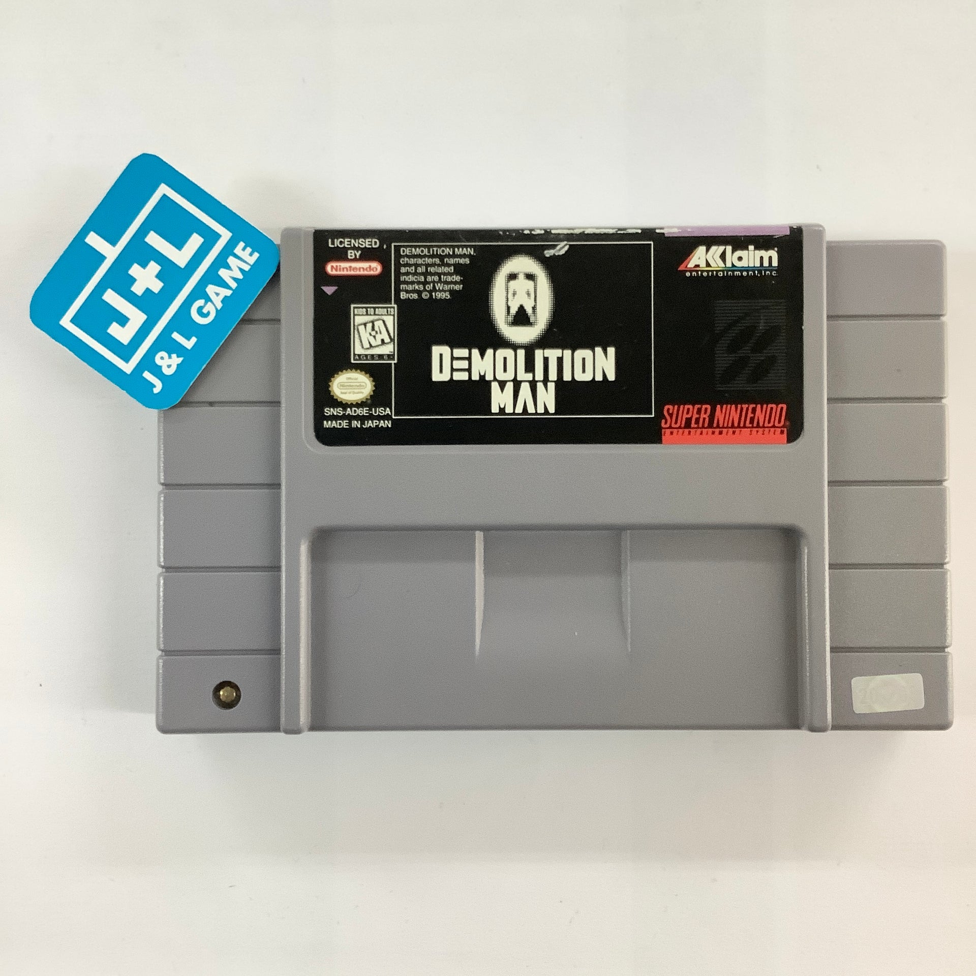 Demolition Man - (SNES) Super Nintendo [Pre-Owned] | J&L Game