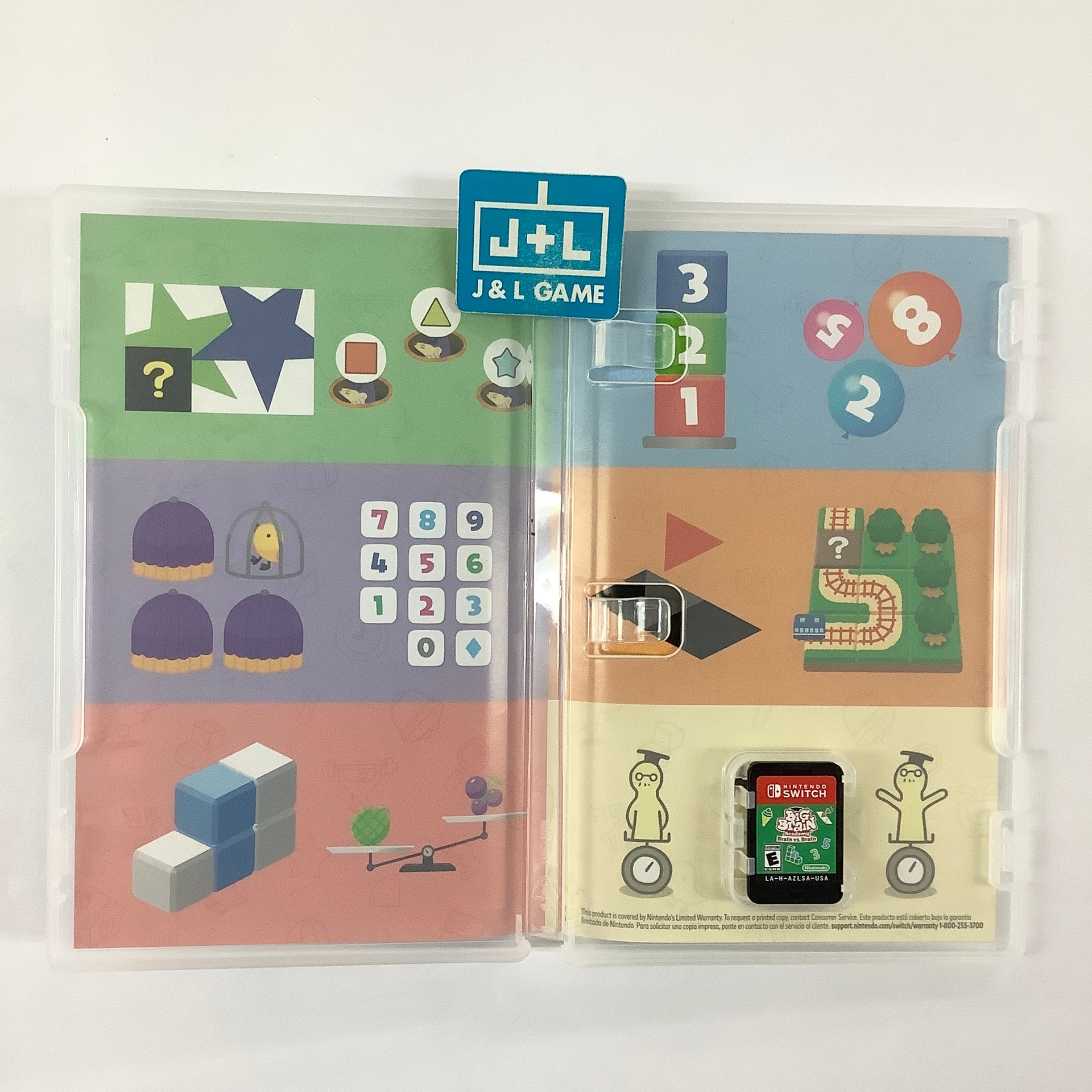 Big Brain Academy: Brain vs. Brain - (NSW) Nintendo Switch [Pre-Owned ...