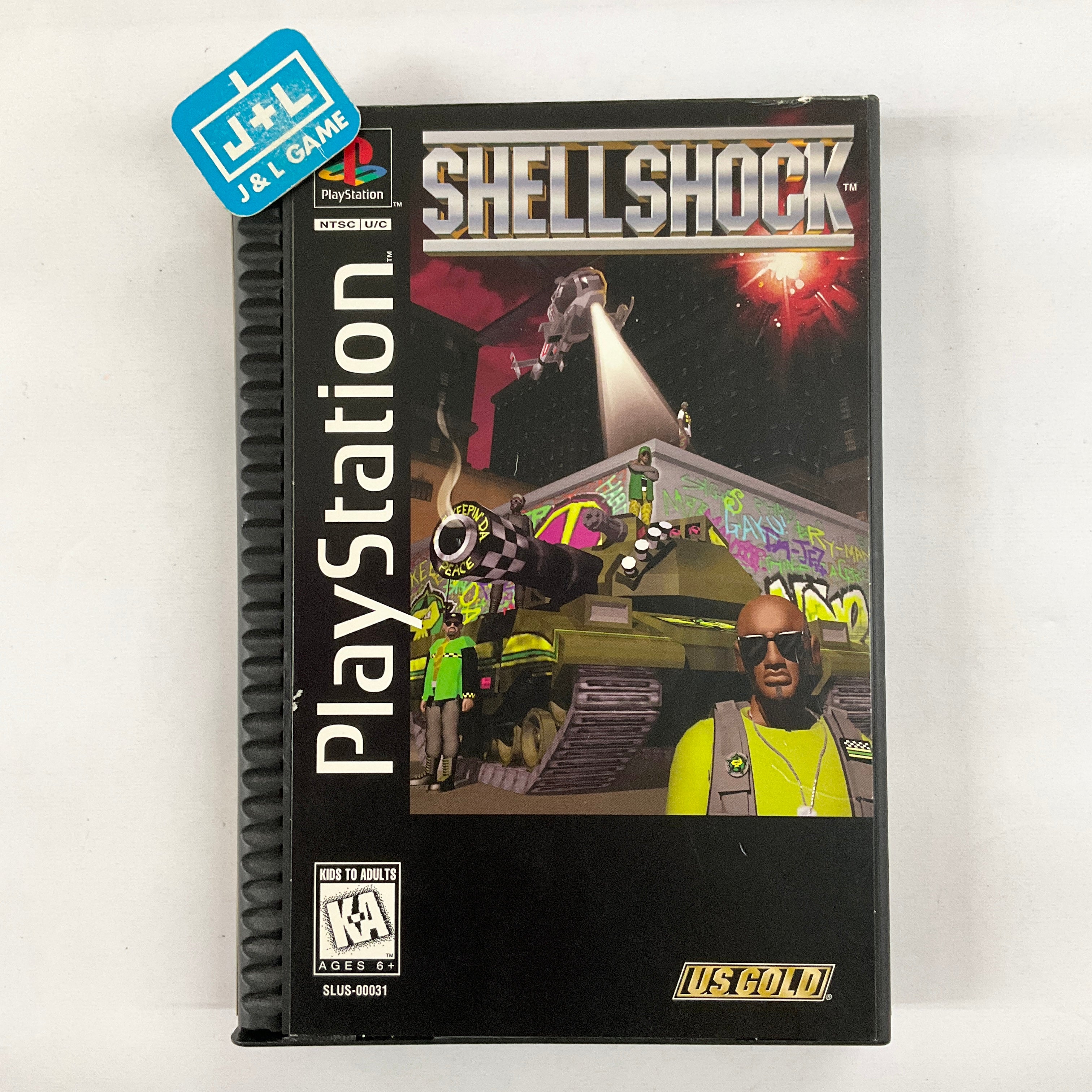 Shellshock (Long Box) - (PS1) PlayStation 1 [Pre-Owned] | J&L Game