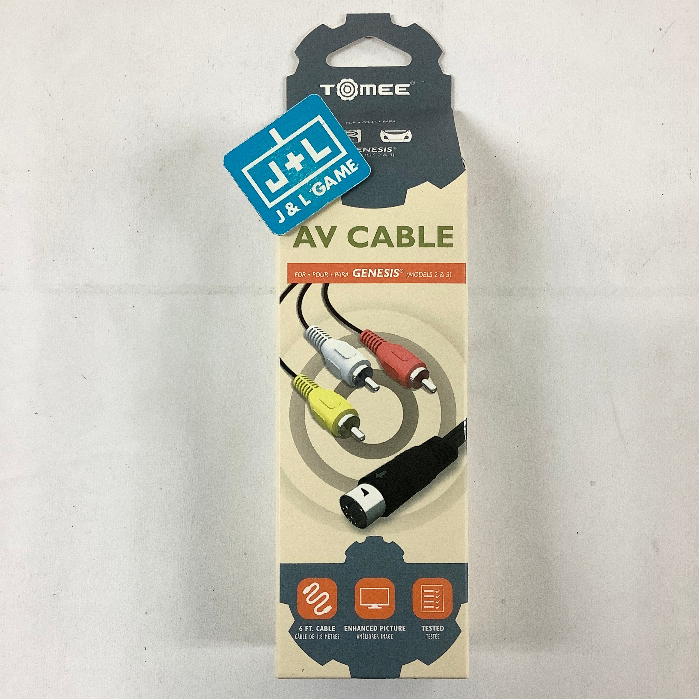 Tomee AV Cable for Sega Genesis 2 and Genesis 3 - (SG) SEGA Genesis | J ...