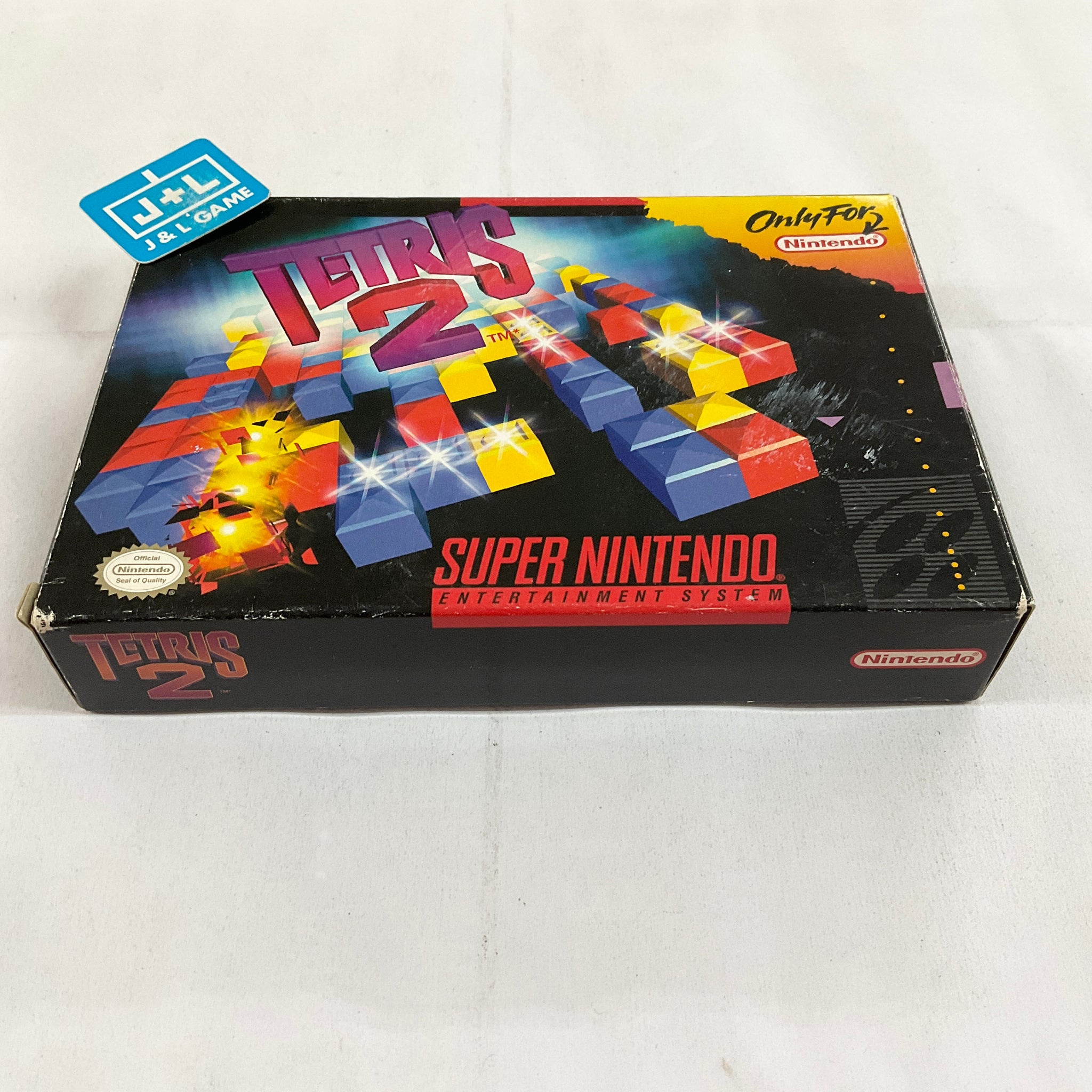 Tetris 2 - (SNES) Super Nintendo [Pre-Owned] – J&L Video Games New York ...