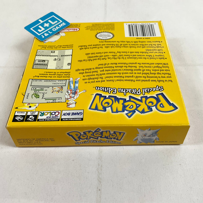 Pokemon Yellow Version: Special Pikachu Edition - (GB) Game Boy [Pre-O ...