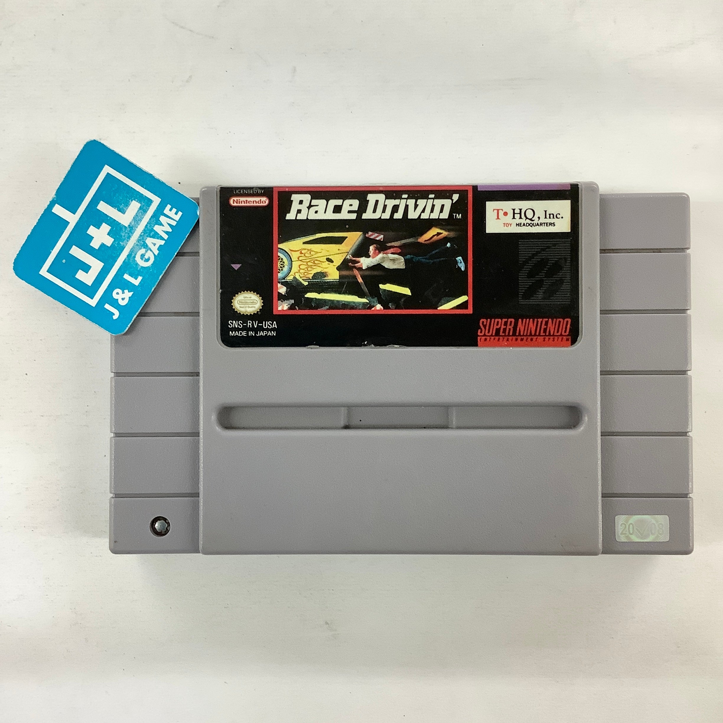 Race Drivin' - (SNES) Super Nintendo [Pre-Owned] | J&L Game