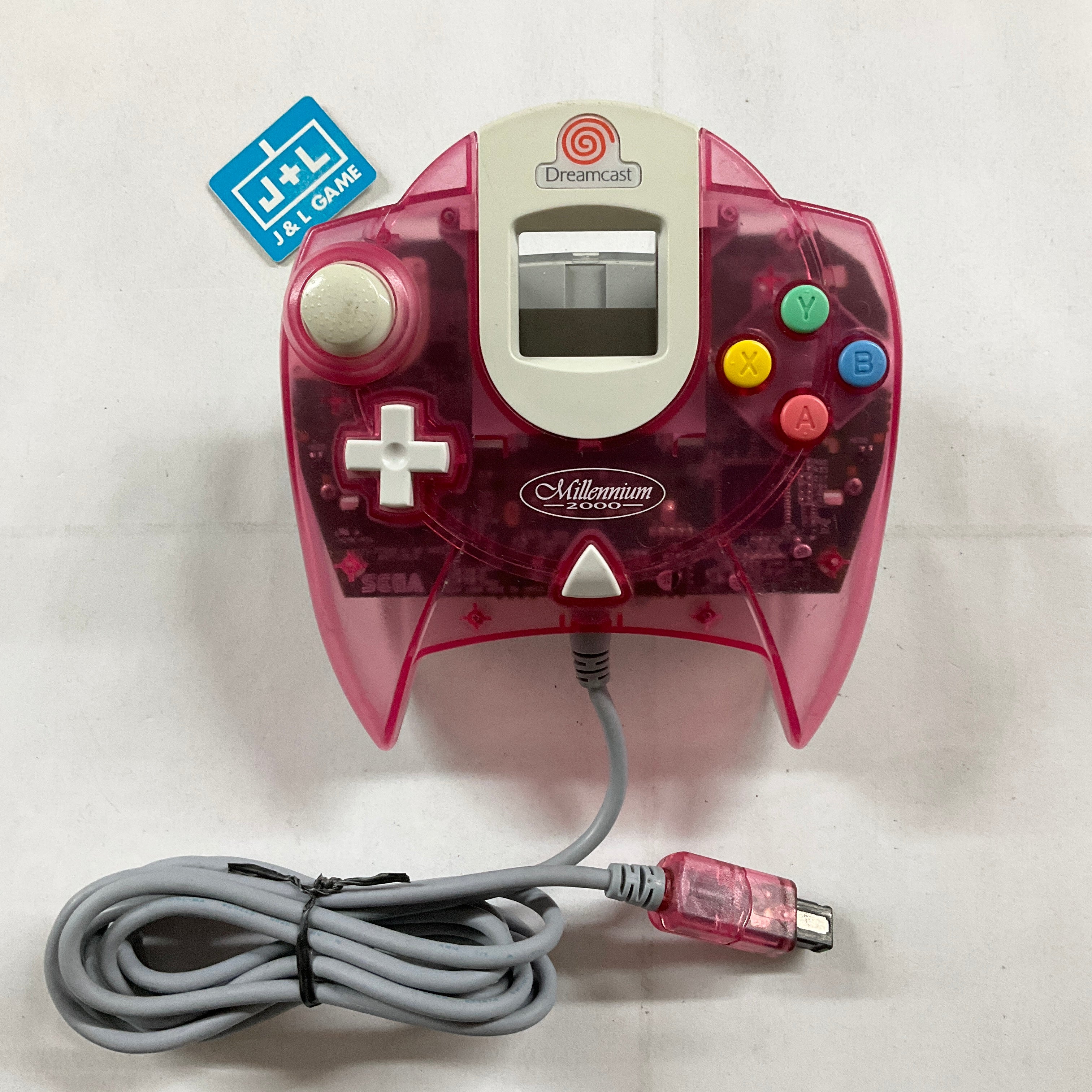 Sega Dreamcast Controller (Millennium Clear Pink) Sega Dreamcast [Pre ...