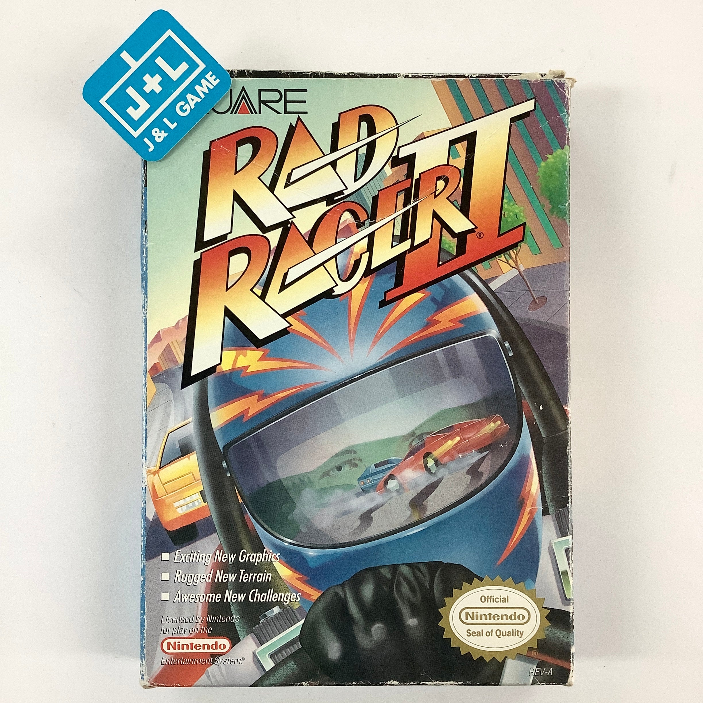 Rad Racer II - (NES) Nintendo Entertainment System [Pre-Owned] | J&L Game