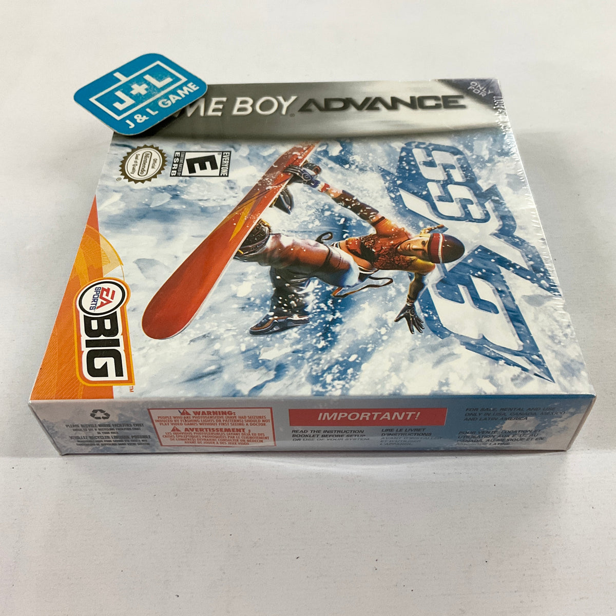 SSX 3 - (GBA) Game Boy Advance | J&L Game