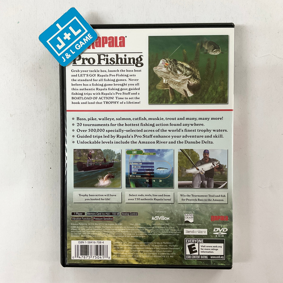 Rapala Pro Fishing - (PS2) PlayStation 2 [Pre-Owned] | J&L Game