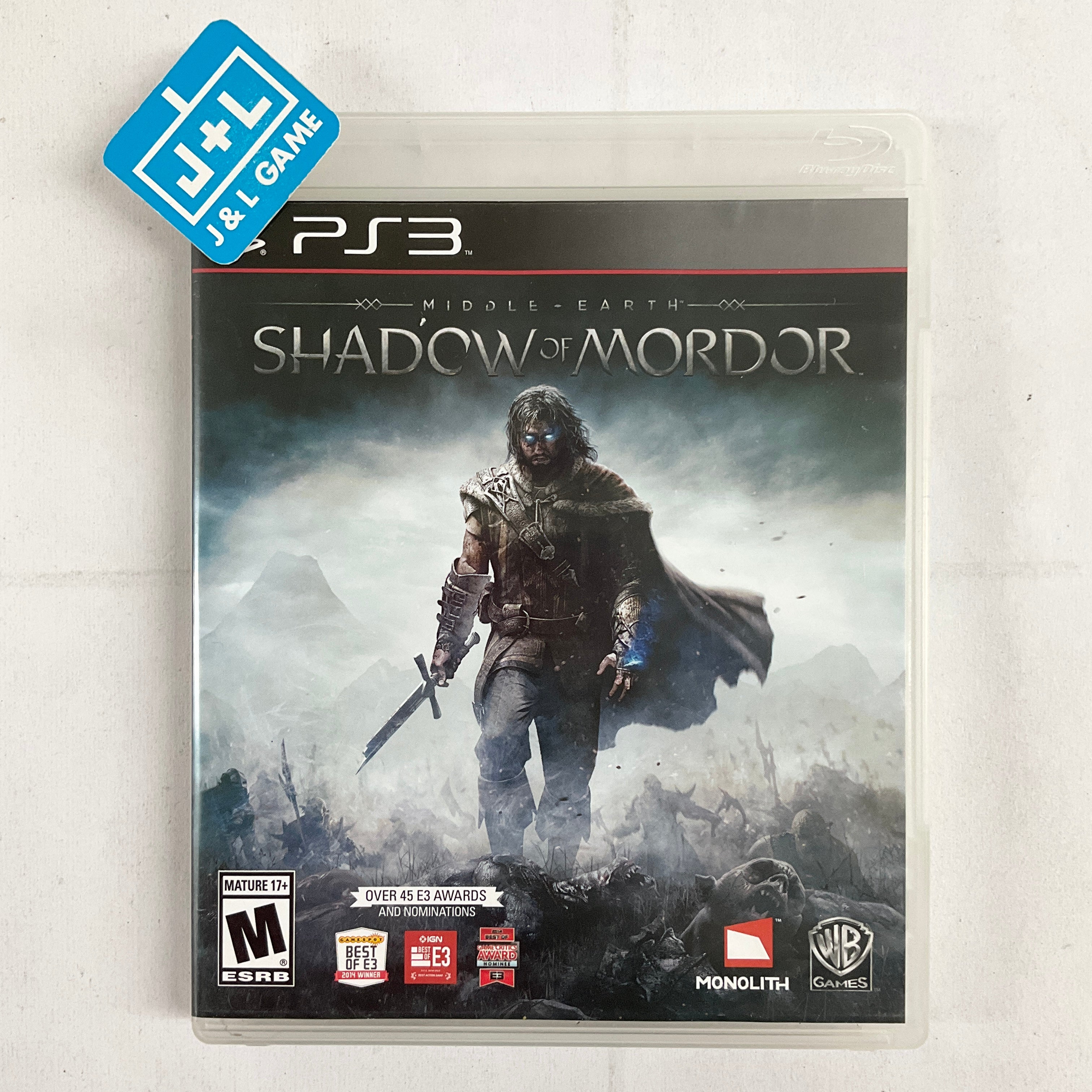 Middle Earth: Shadow of Mordor - (PS3) PlayStation 3 [Pre-Owned] | J&L Game