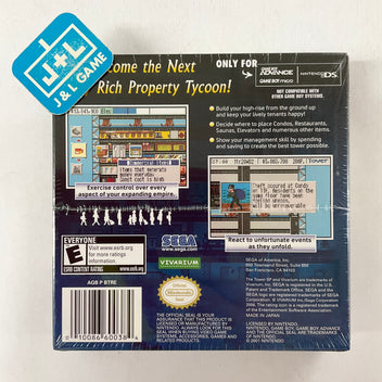 The Tower SP - (GBA) Game Boy Advance | J&L Game