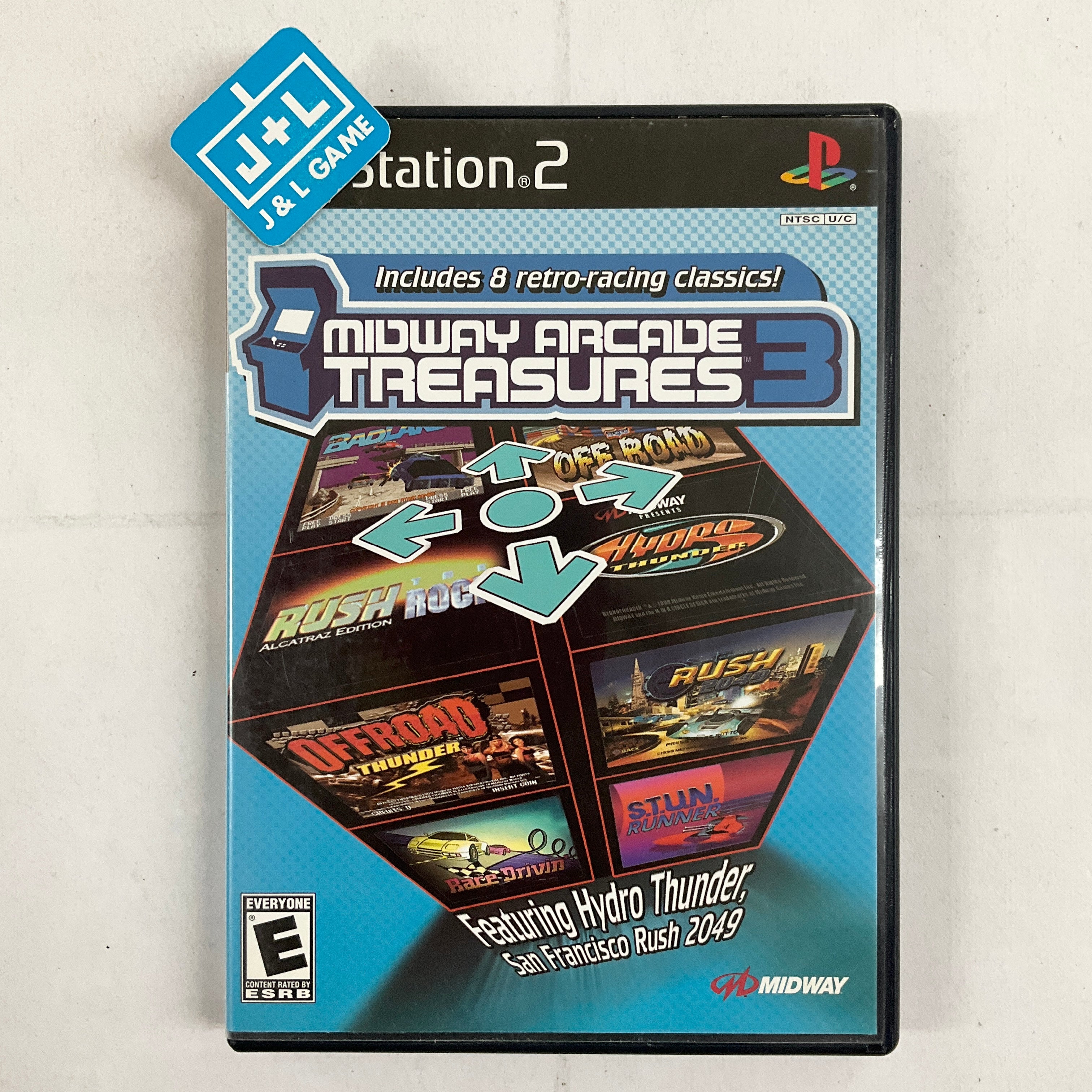 Midway Arcade Treasures PS2 Midway Arcade Treasures 3 - PlayStation 2 ...