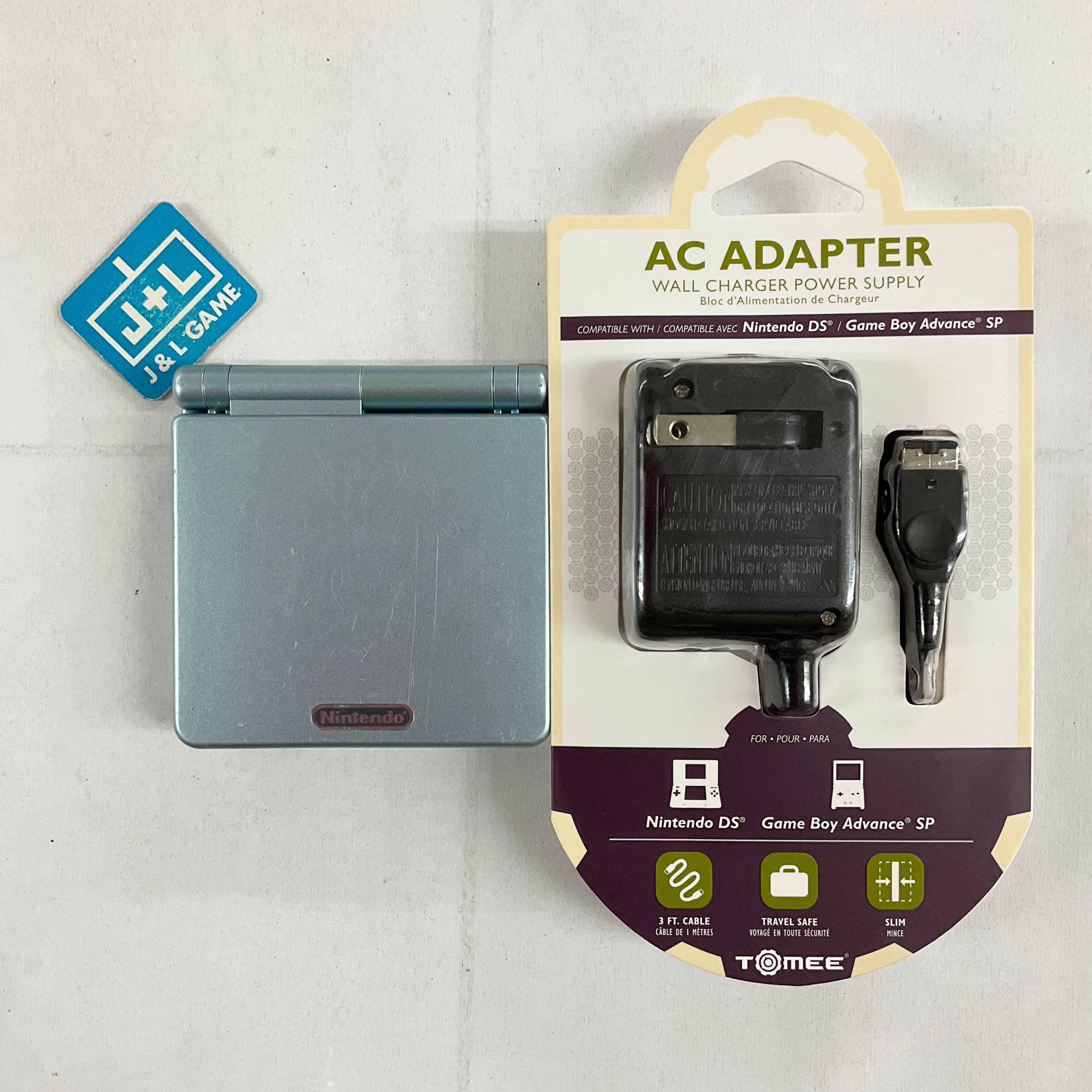 Nintendo Game Boy Advance SP Console AGS - 101 (Pearl Blue) - (GBA) Ga ...