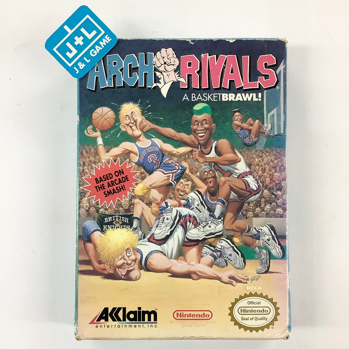 Arch Rivals: A Basket Brawl! - (NES) Nintendo Entertainment System [Pr ...