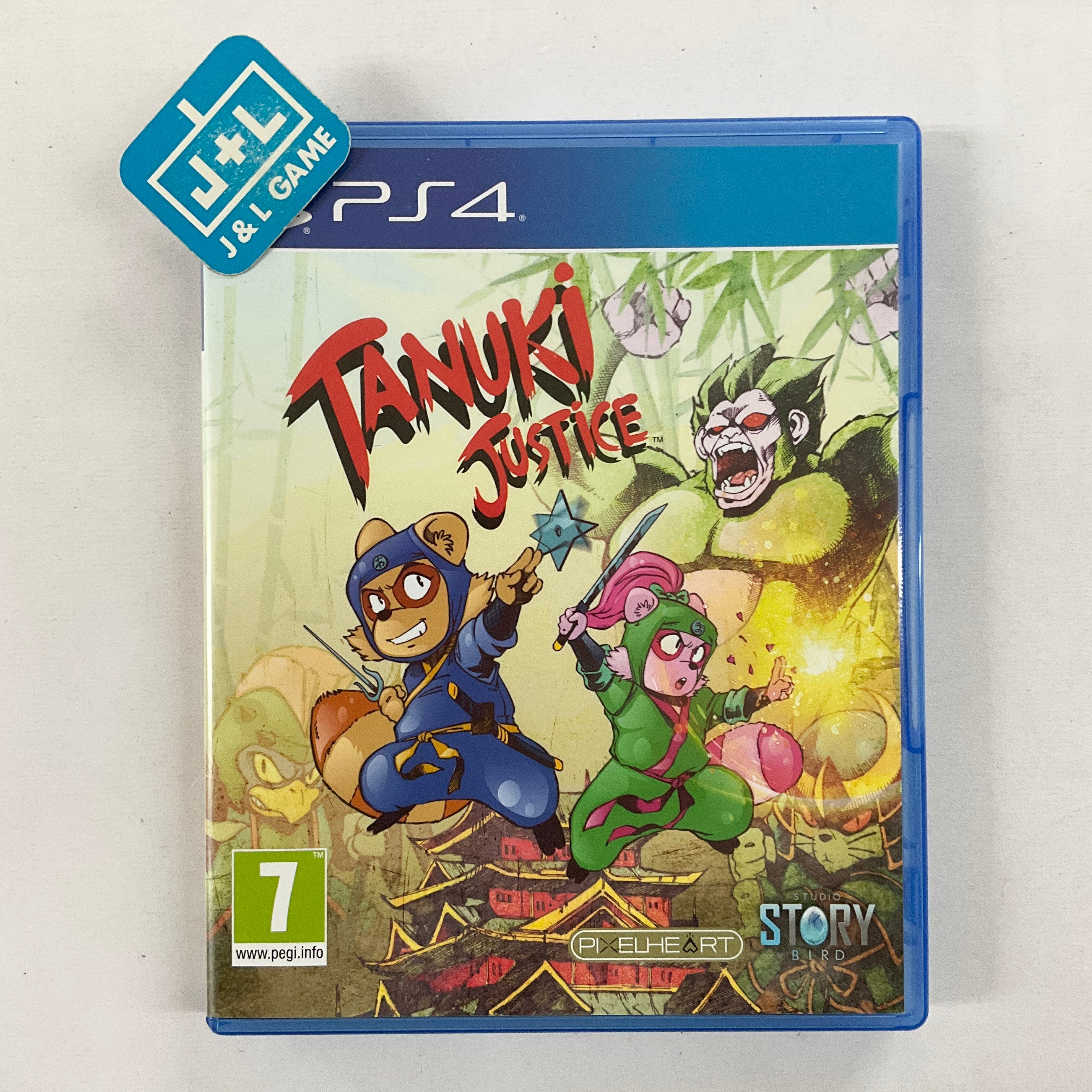Tanuki Justice (Just for Games) - (PS4) PlayStation 4 [Pre-Owned] (Eur ...