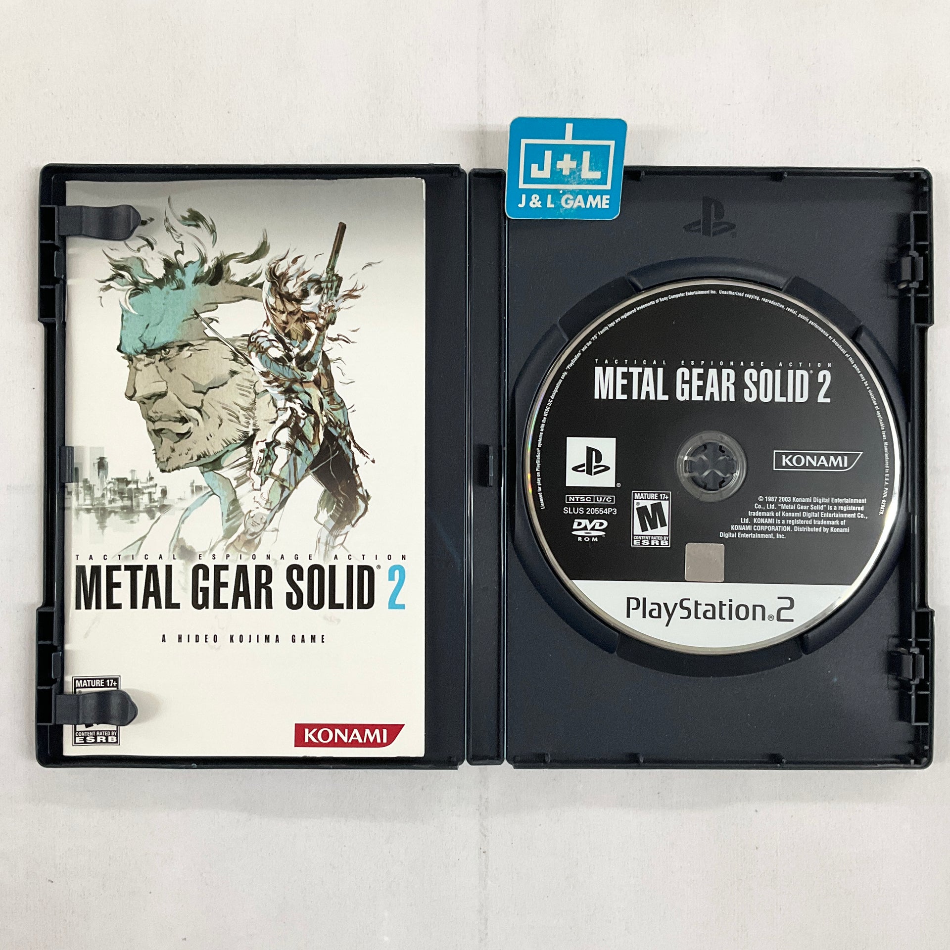 Metal Gear Solid 2: Substance (Essential Collection) - (PS2) PlayStati ...