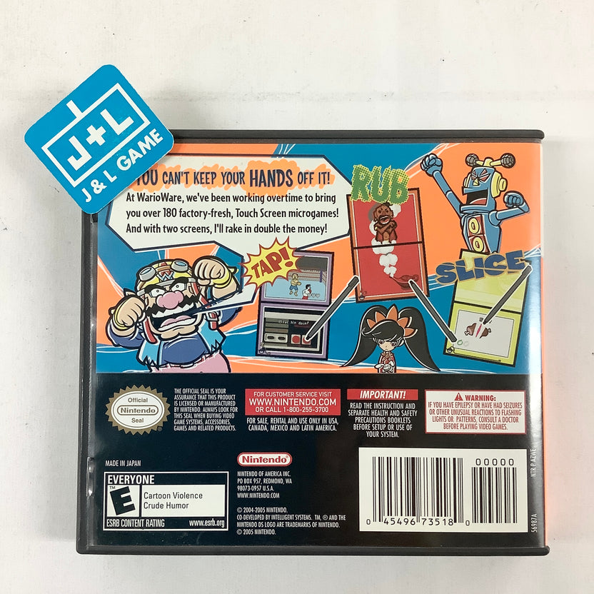 Warioware: Touched! - (NDS) Nintendo DS [Pre-Owned] | J&L Game