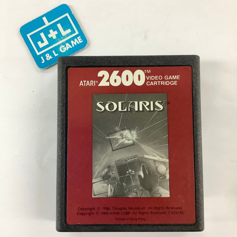 Solaris - Atari 2600 [Pre-Owned] | J&L Game
