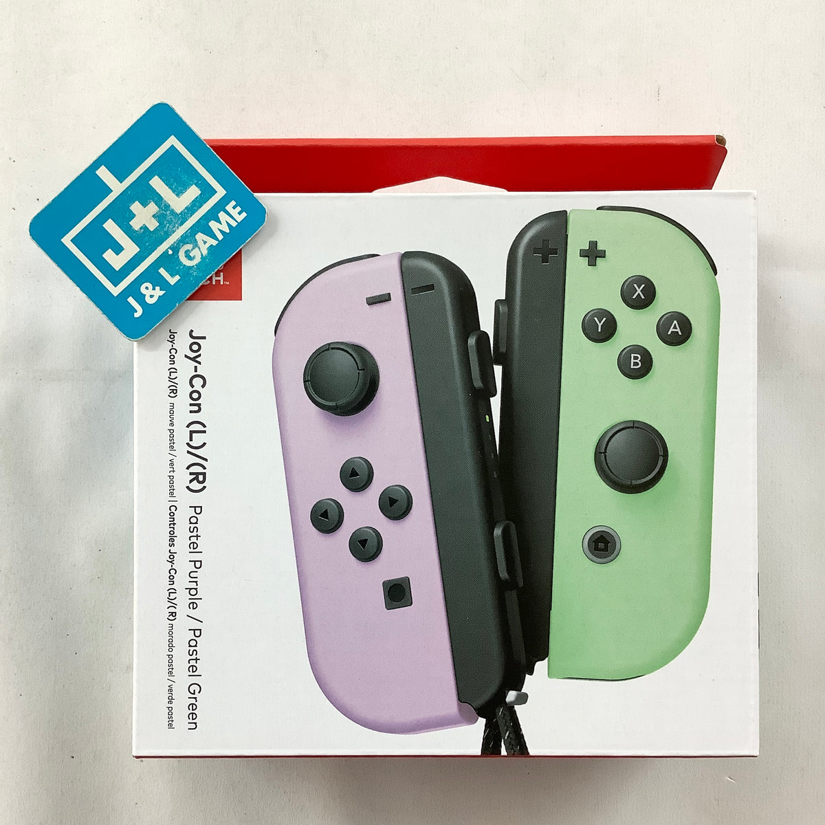 Nintendo Switch Joy-Con (L)/(R) (Pastel Purple/Pastel Green) - (NSW) N ...