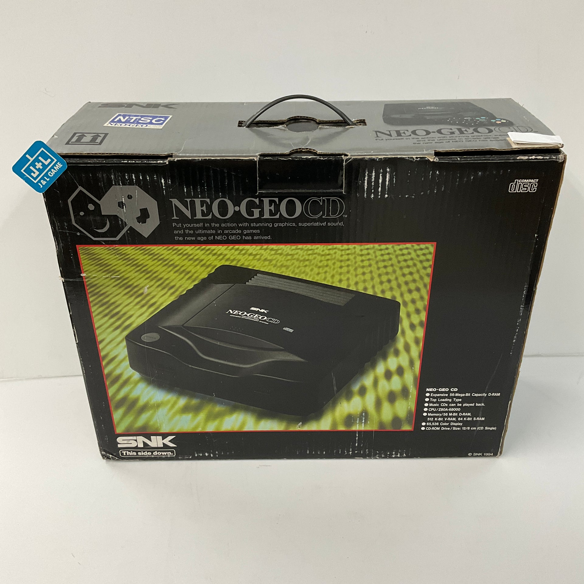 Neo Geo CD Console - SNK NeoGeo CD (Japanese Import) [Pre-Owned] | J&L Game