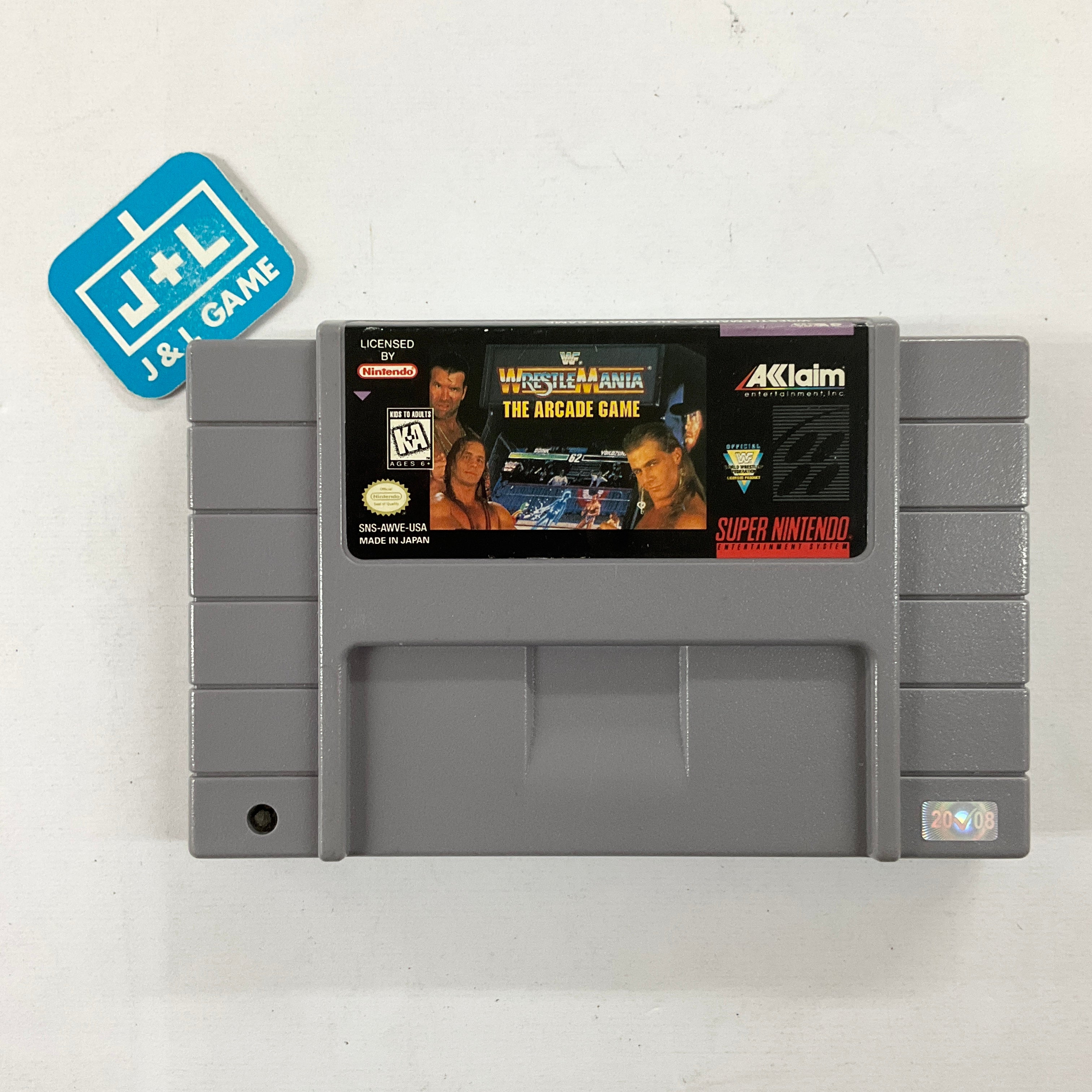 WWF Wrestlemania: The Arcade Game - (SNES) Super Nintendo [Pre-Owned ...