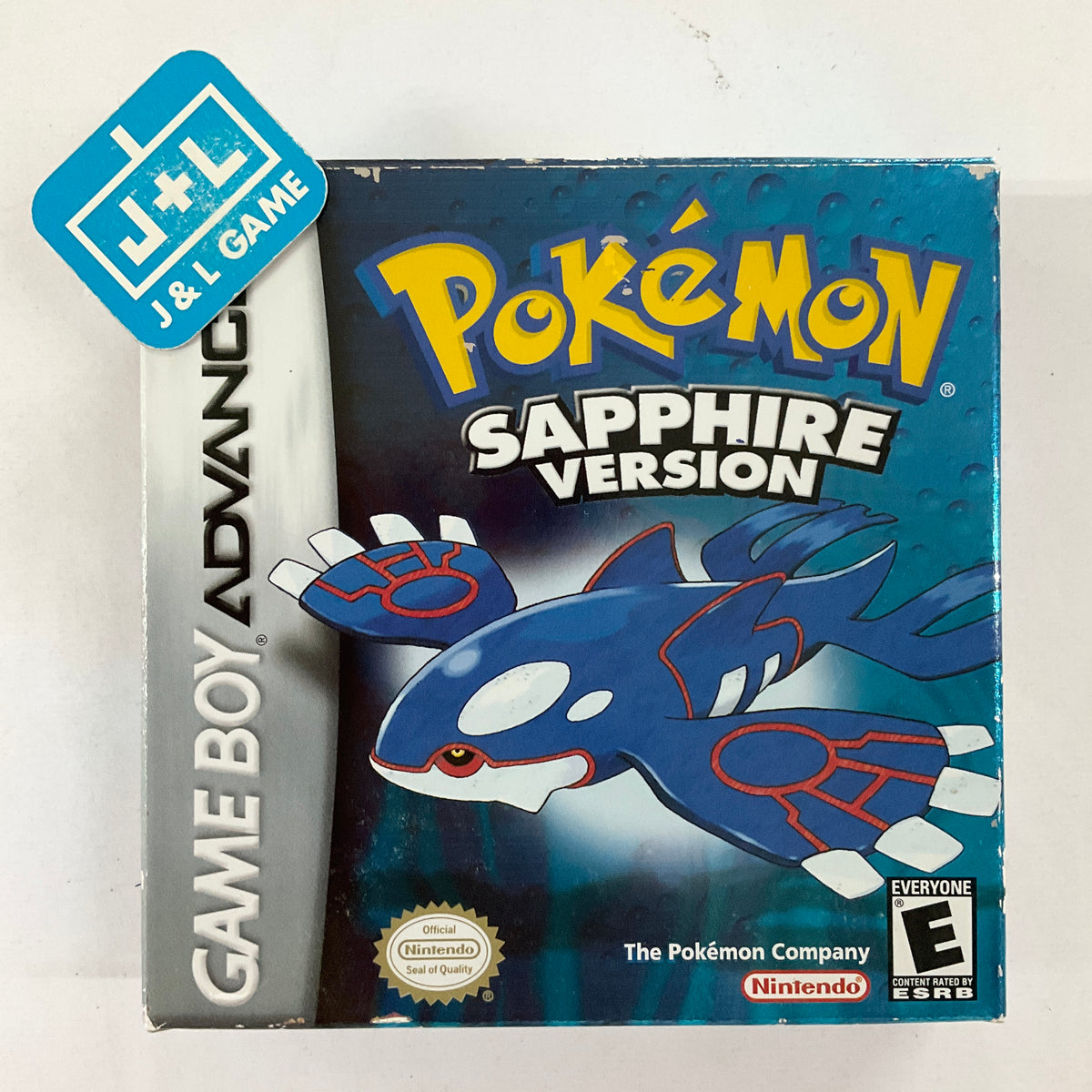 Pokemon Sapphire Version - (GBA) Game Boy Advance [Pre-Owned] | J&L Game