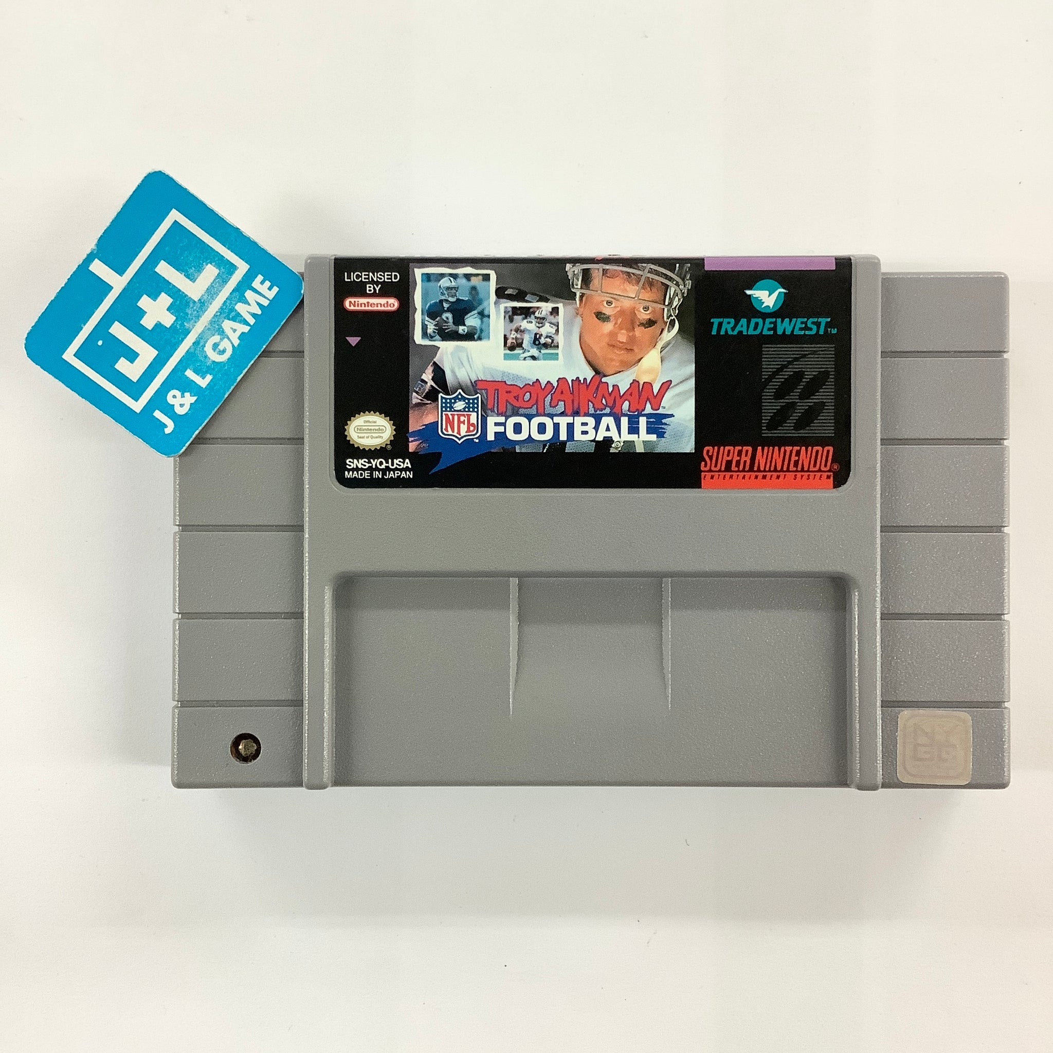 Troy Aikman NFL Football - (SNES) Super Nintendo [Pre-Owned] – J&L ...