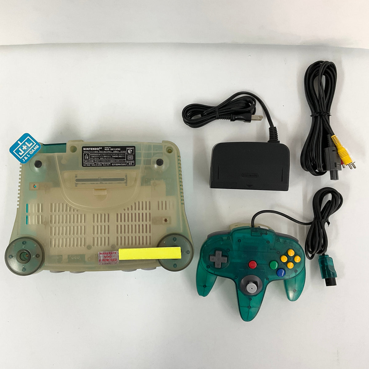 Nintendo 64 Hardware Console (Clear Blue) - (N64) Nintendo 64 [Pre-Own ...