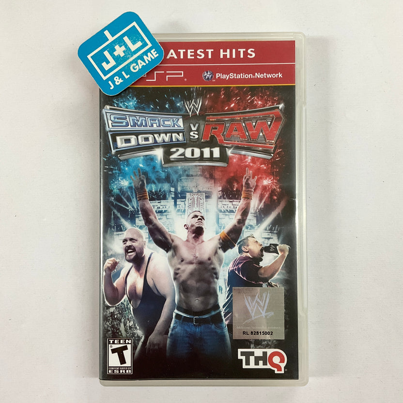 WWE SmackDown vs. Raw 2011 (Greatest Hits) - Sony PSP [Pre-Owned] | J&L ...