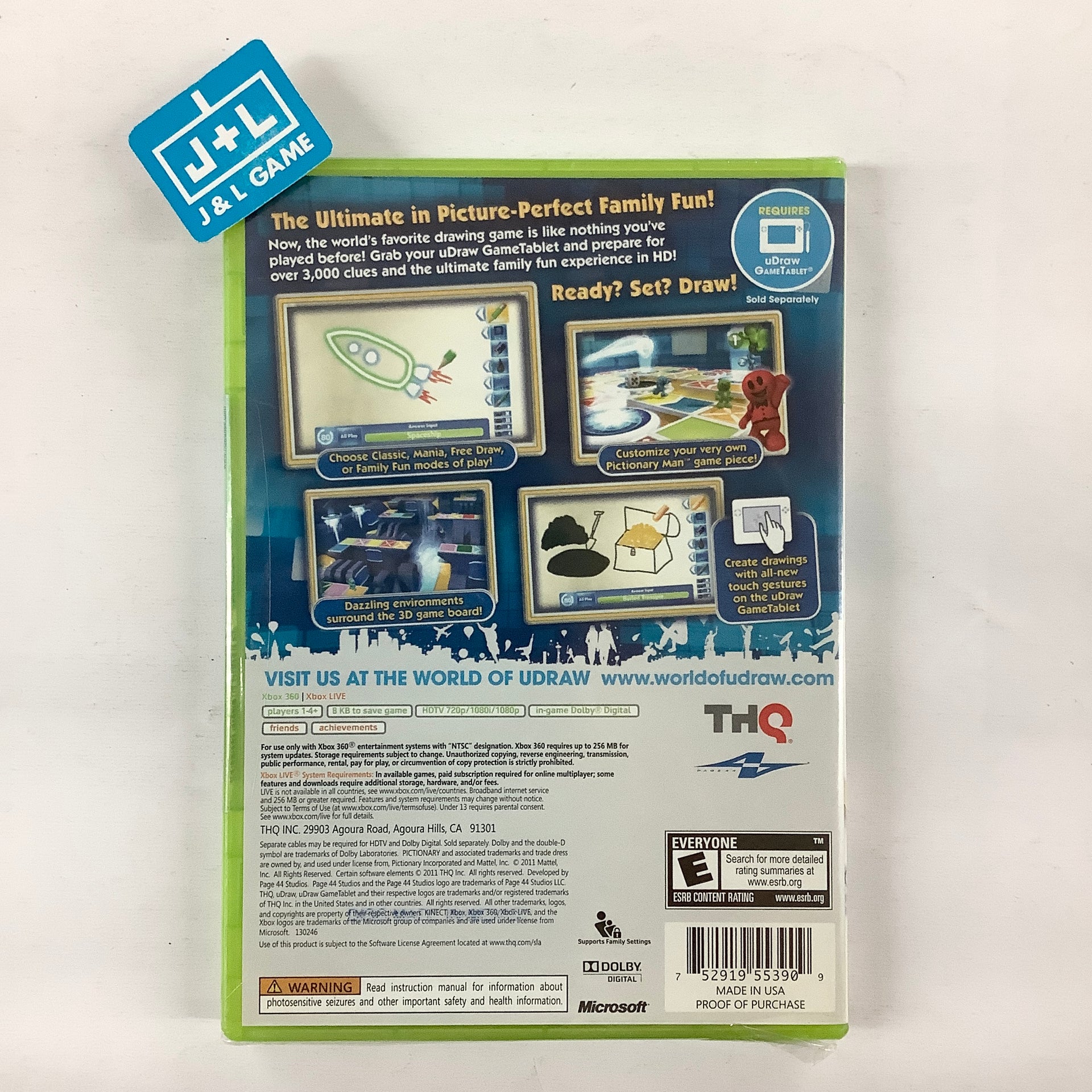 uDraw Pictionary: Ultimate Edition (Requires uDraw Tablet) - Xbox 360 ...