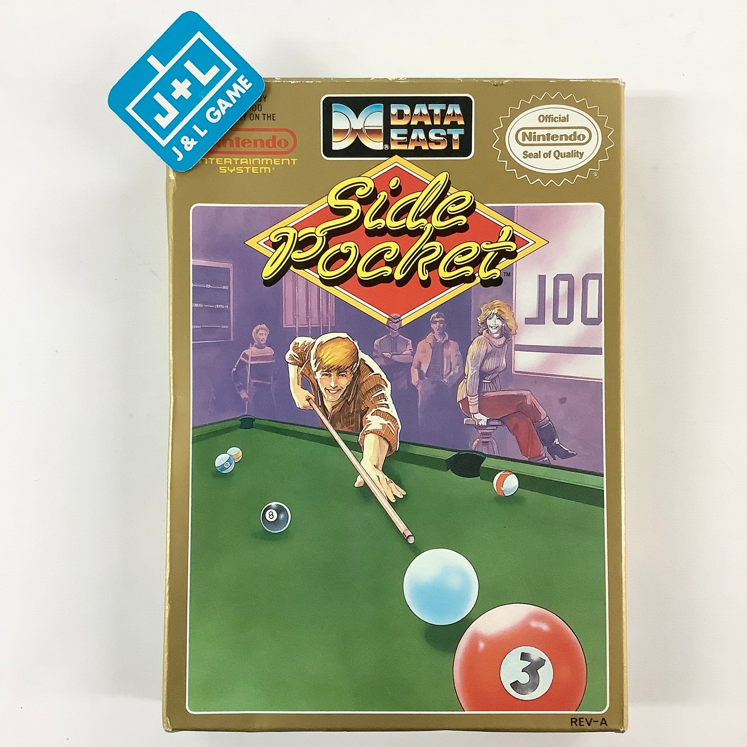 Side Pocket - (NES) Nintendo Entertainment System [Pre-Owned] | J&L Game