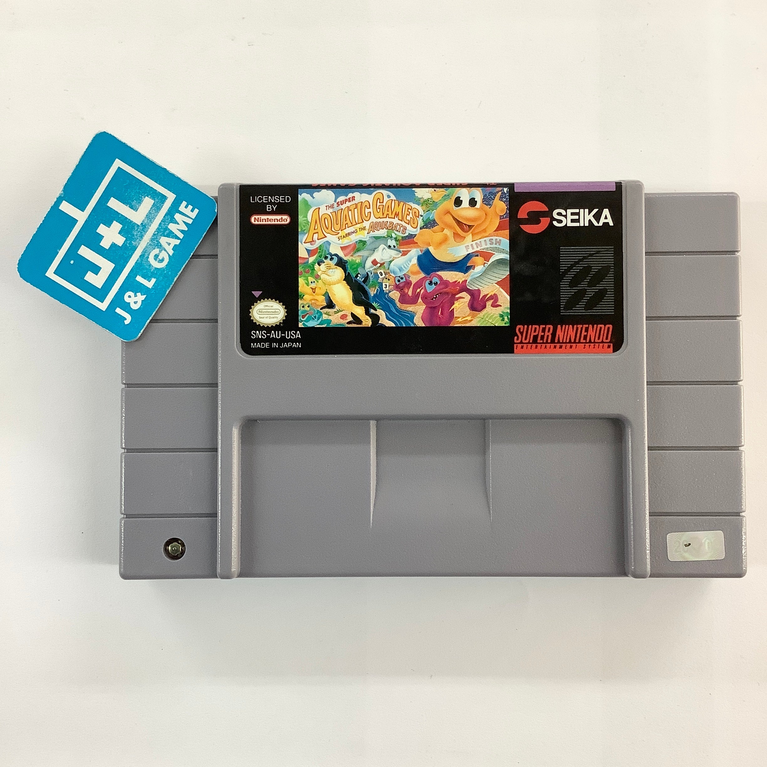 The Super Aquatic Games Starring the Aquabats - (SNES) Super Nintendo ...