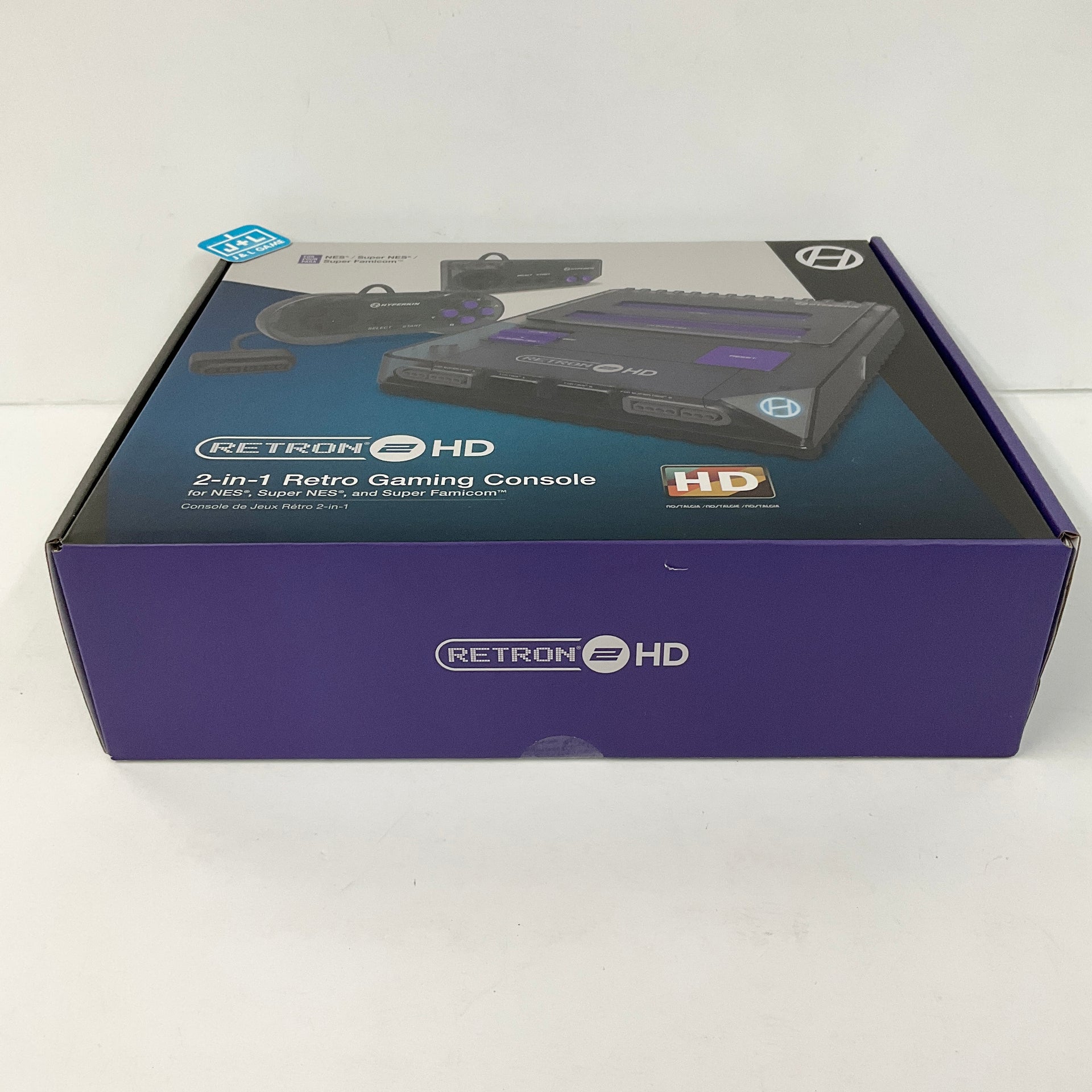 Hyperkin RetroN 2 HD Gaming Console (Space Black) - (SNES) Super Ninte ...