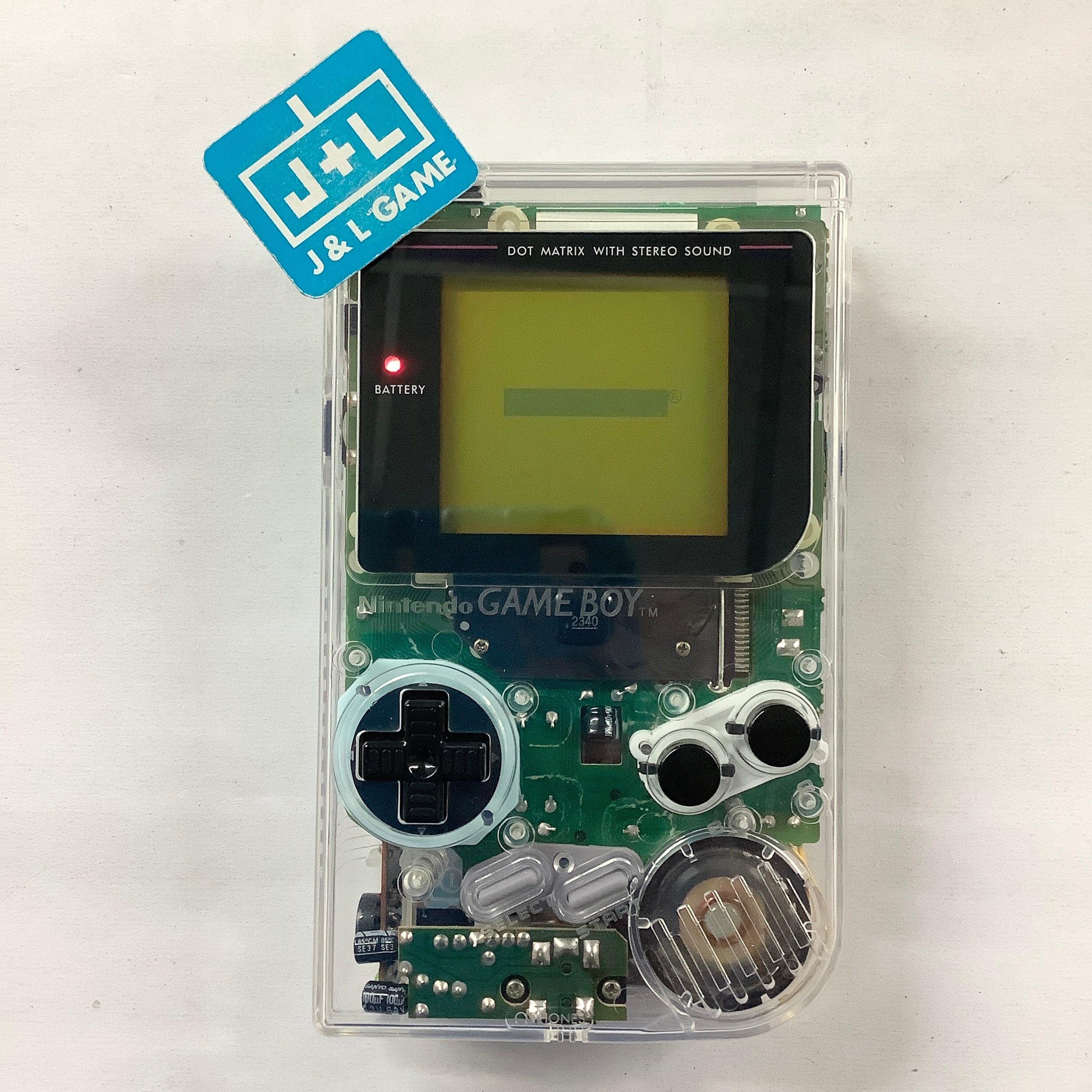 Nintendo Game Boy (Clear) - (GB) Game Boy [Pre-Owned] | J&L Game