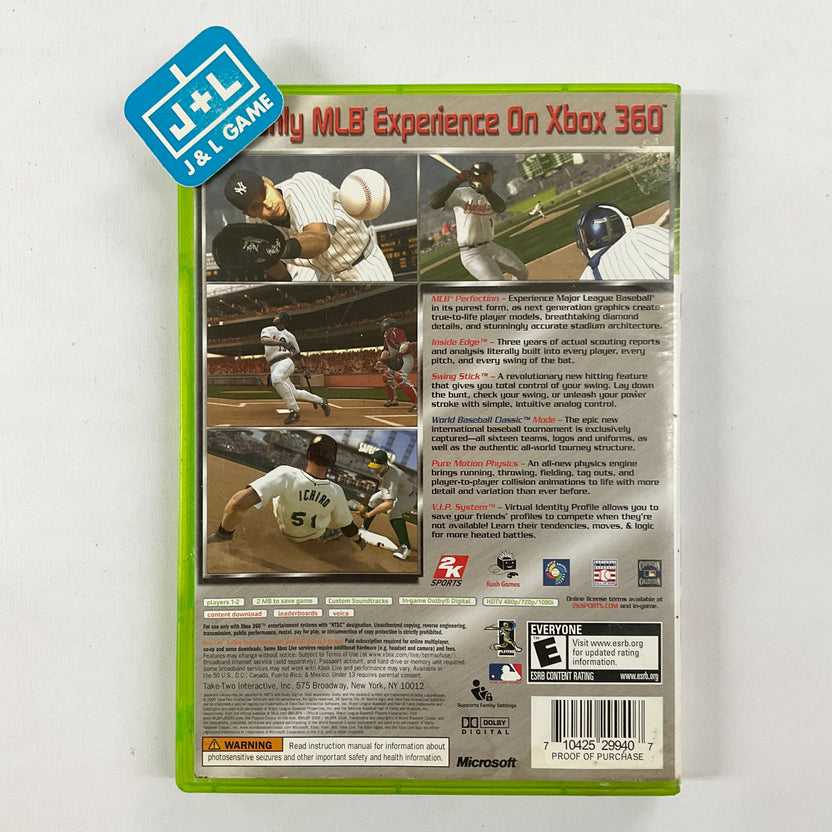 Major League Baseball 2K6 - Xbox 360 [Pre-Owned] | J&L Game