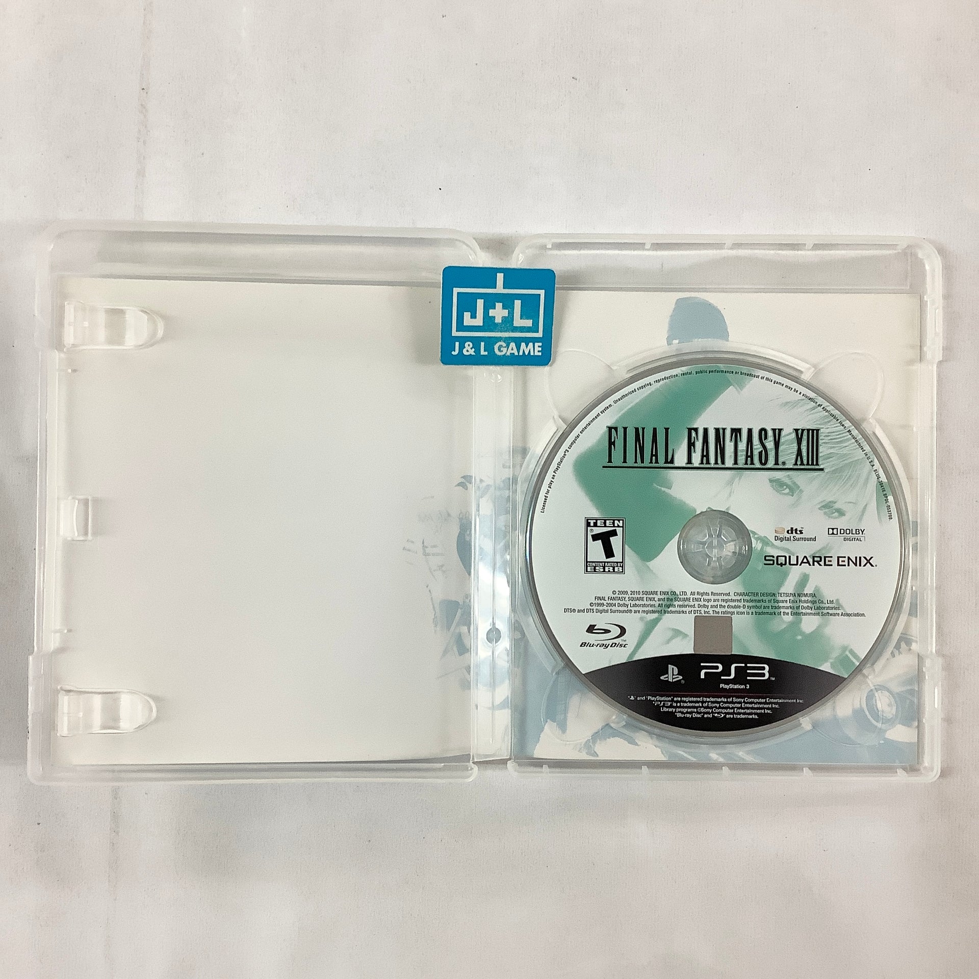 Final Fantasy XIII - (PS3) PlayStation 3 [Pre-Owned] | J&L Game