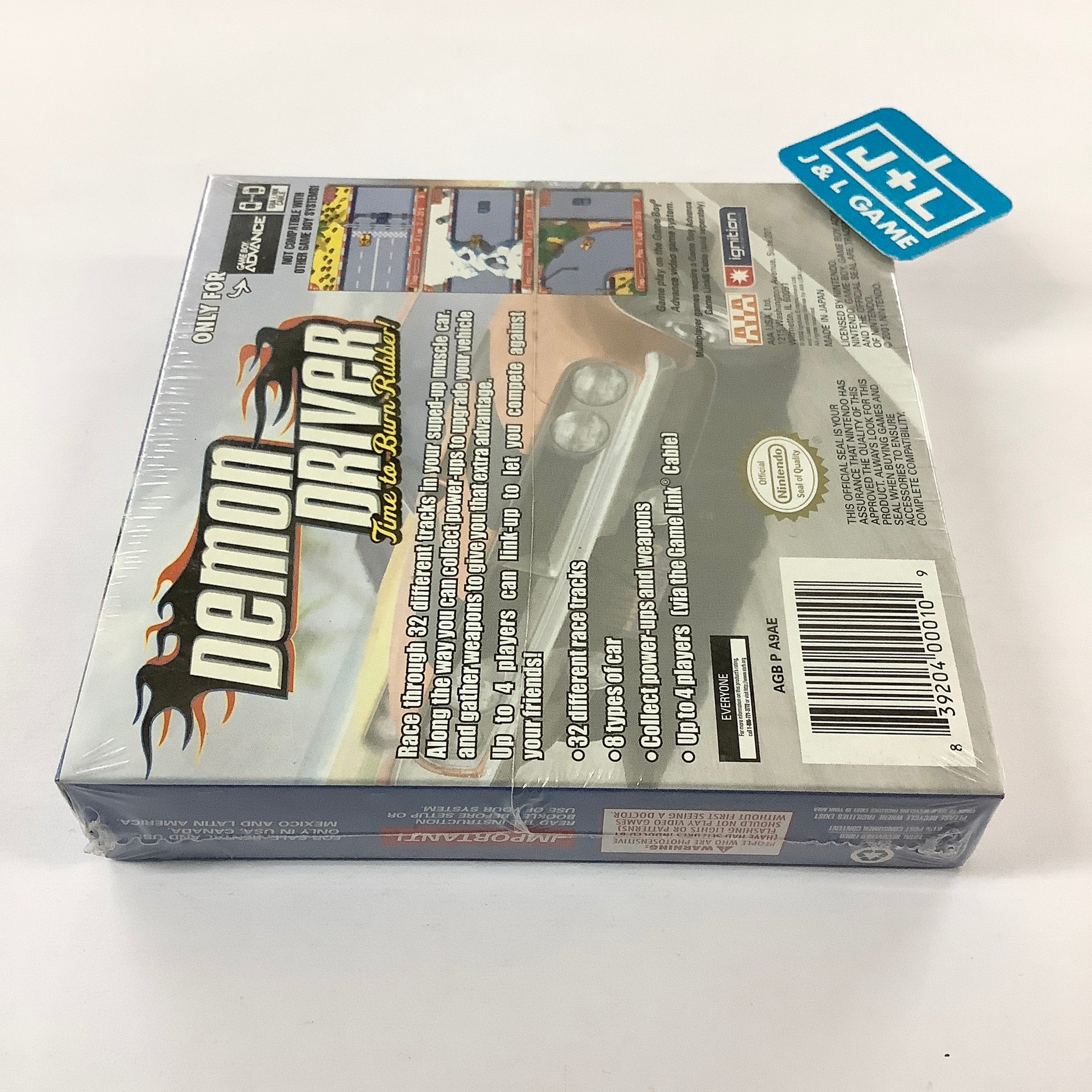 Demon Driver: Time to Burn Rubber - (GBA) Game Boy Advance | J&L Game