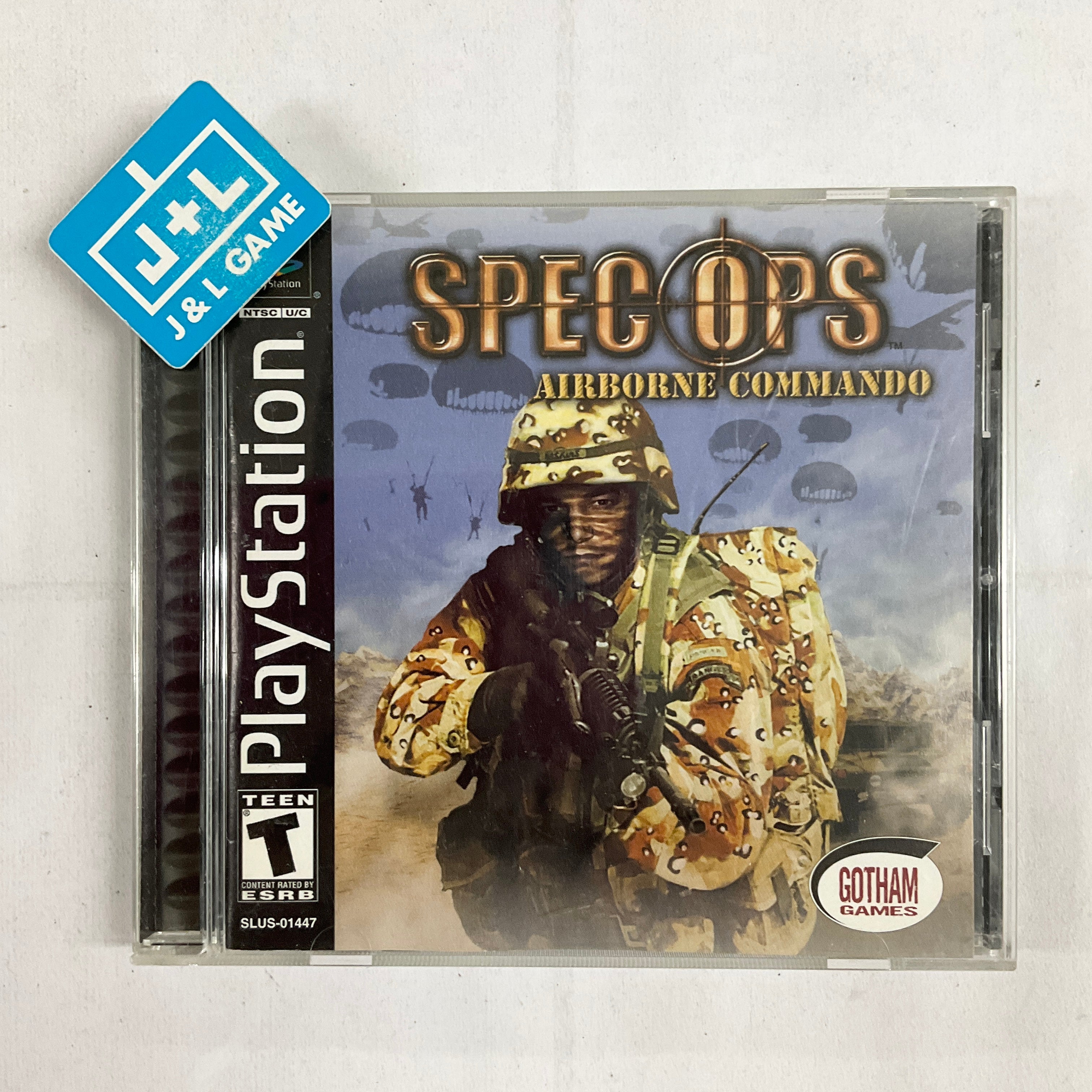 Spec Ops: Airborne Commando - (PS1) Playstation 1 [Pre-Owned] | J&L Game