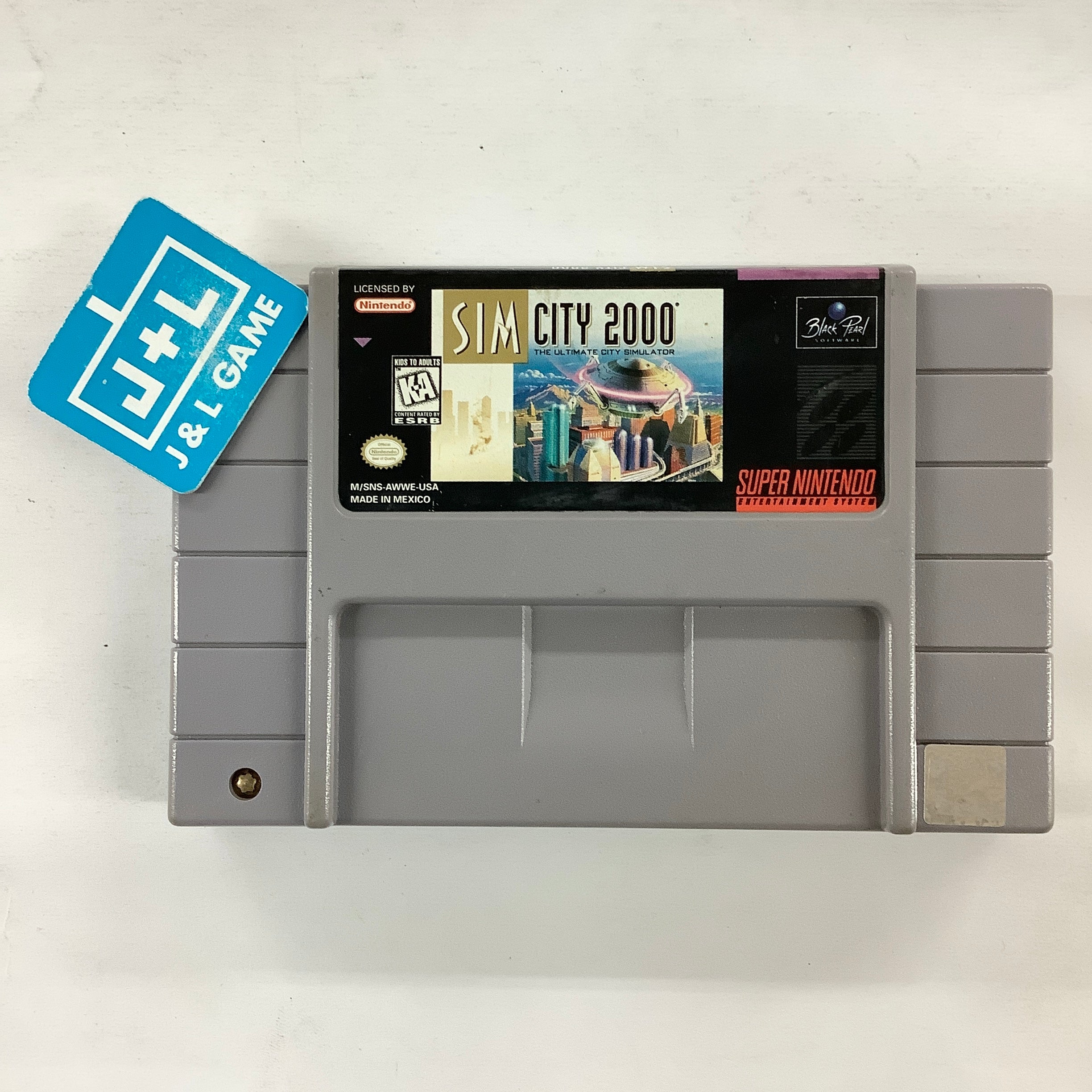 SimCity 2000 - (SNES) Super Nintendo [Pre-Owned] | J&L Game