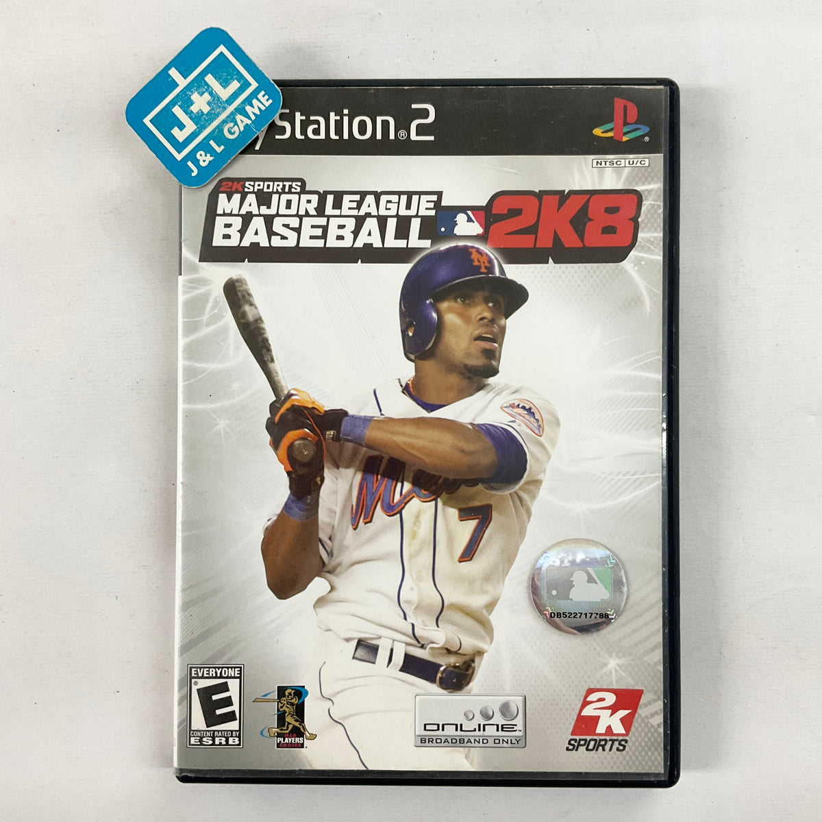 Major League Baseball 2K8 - (PS2) PlayStation 2 [Pre-Owned] | J&L Game
