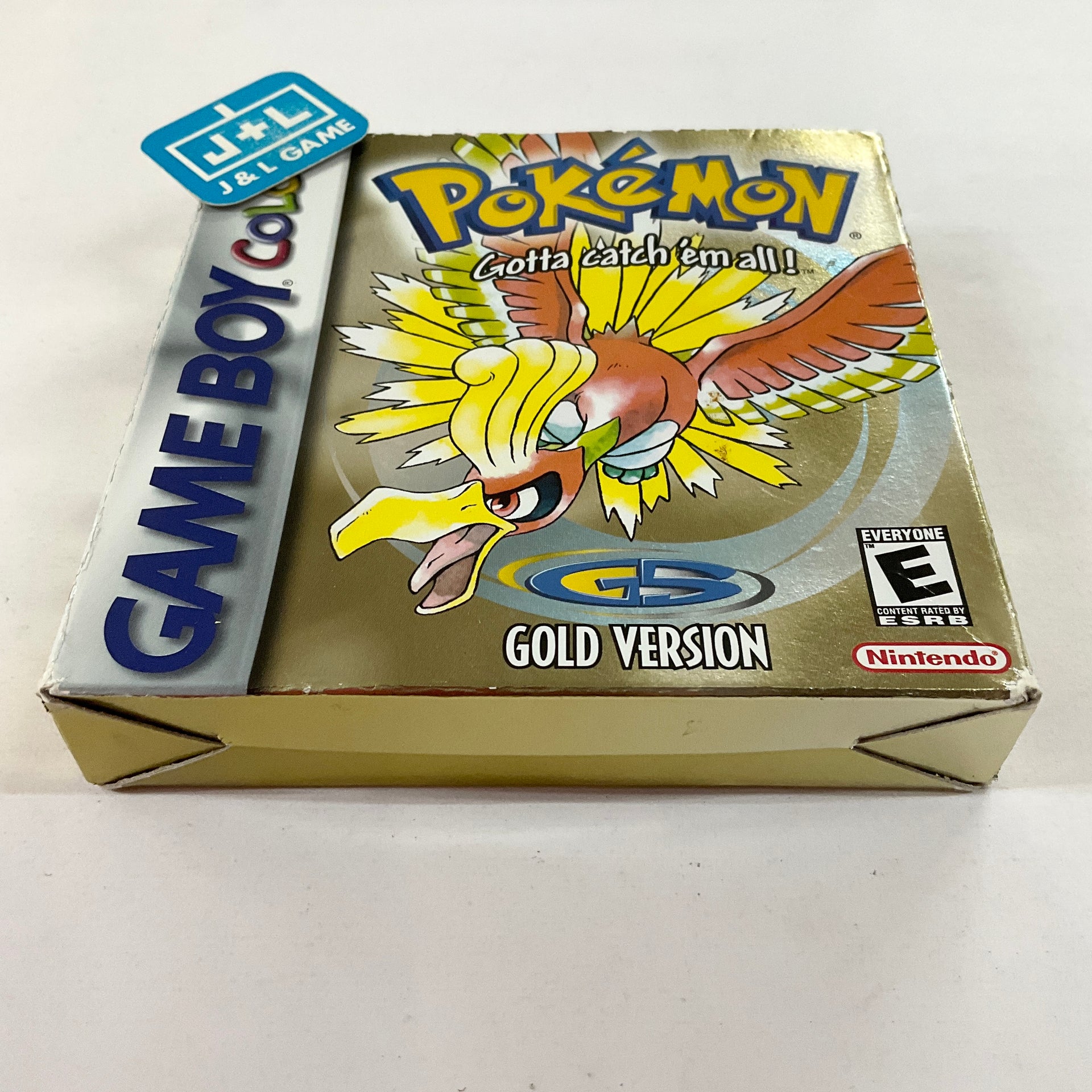 Pokemon Gold Version - (GBC) Game Boy Color [Pre-Owned] | J&L Game