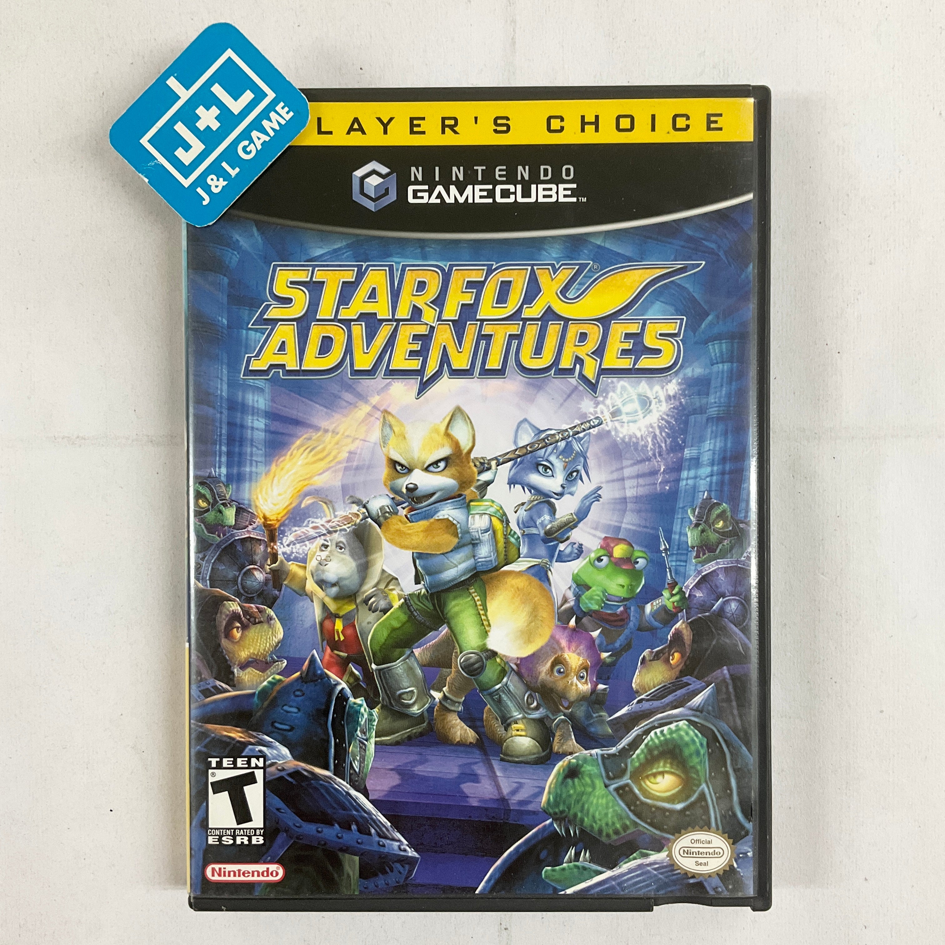 Star Fox Adventures (Player's Choice) - (GC) GameCube [Pre-Owned] | J&L ...
