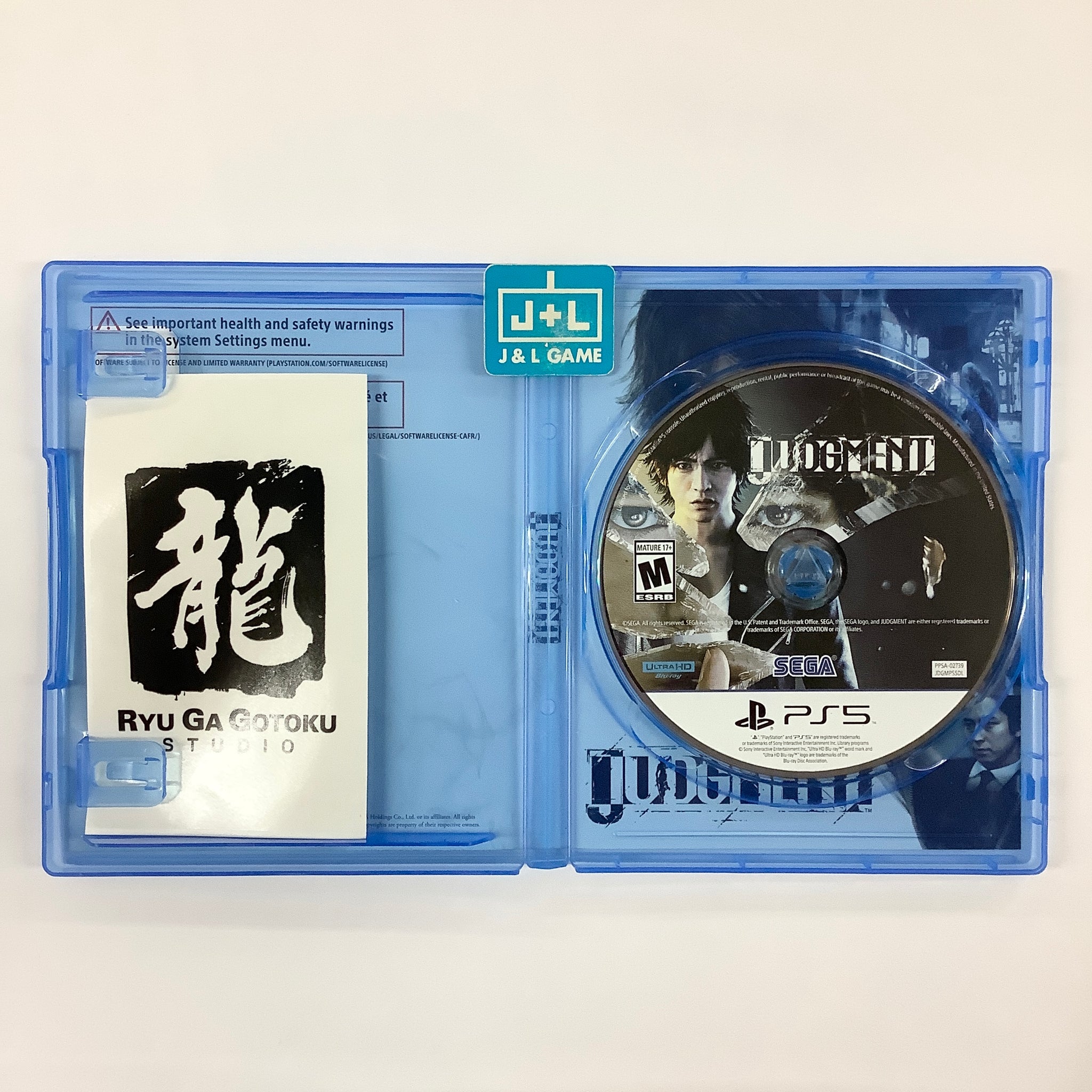 Judgment - (PS5) PlayStation 5 [UNBOXING] – J&L Video Games New York City