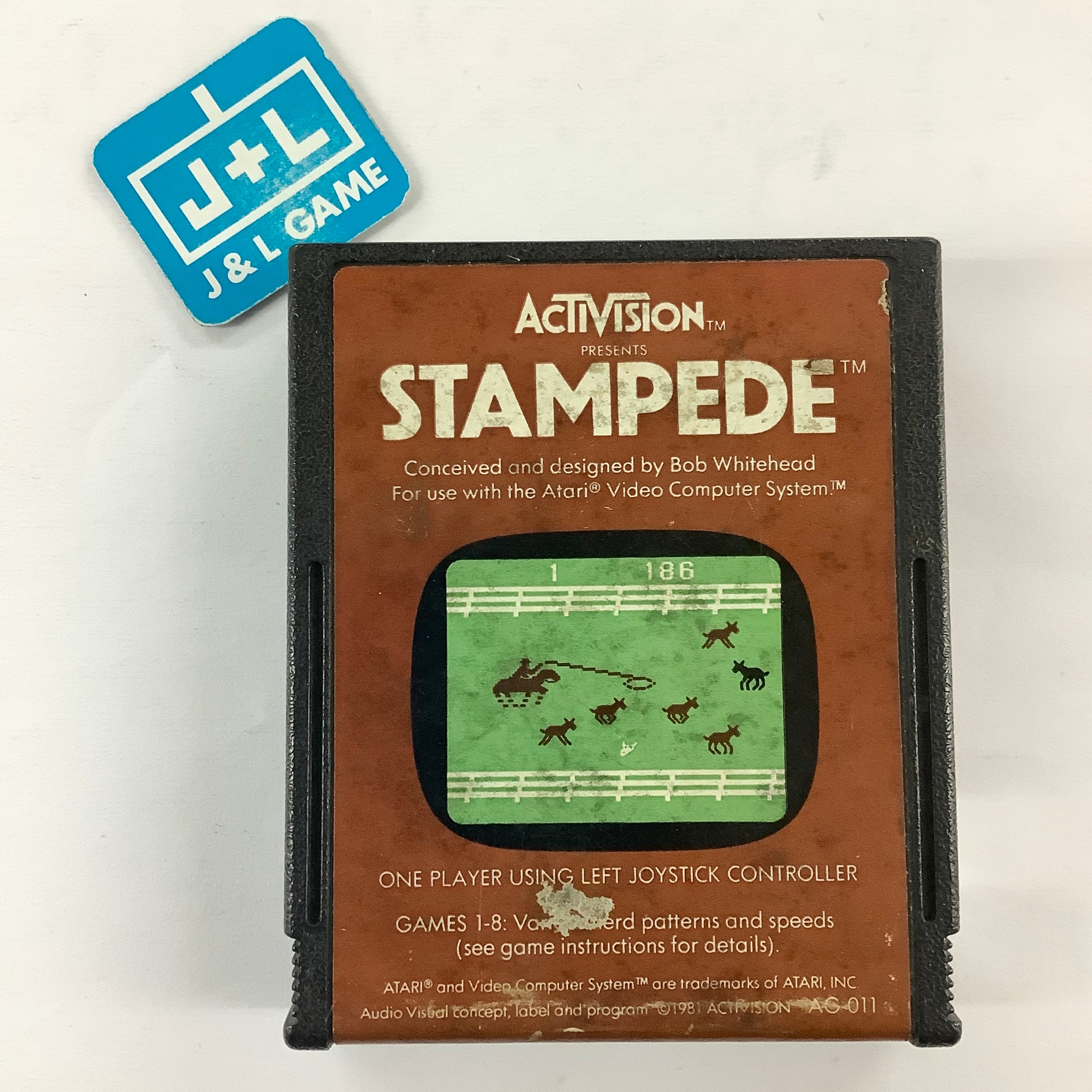 Stampede - Atari 2600 [Pre-Owned] | J&L Game
