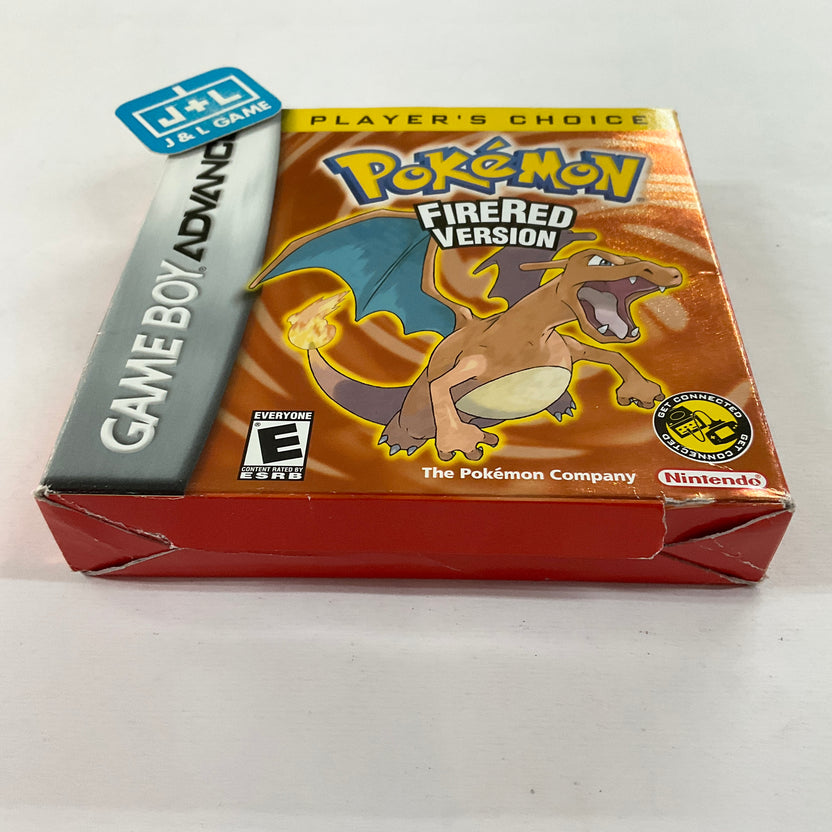 Pokemon FireRed Version (Player's Choice) - (GBA) Game Boy Advance [Pr ...