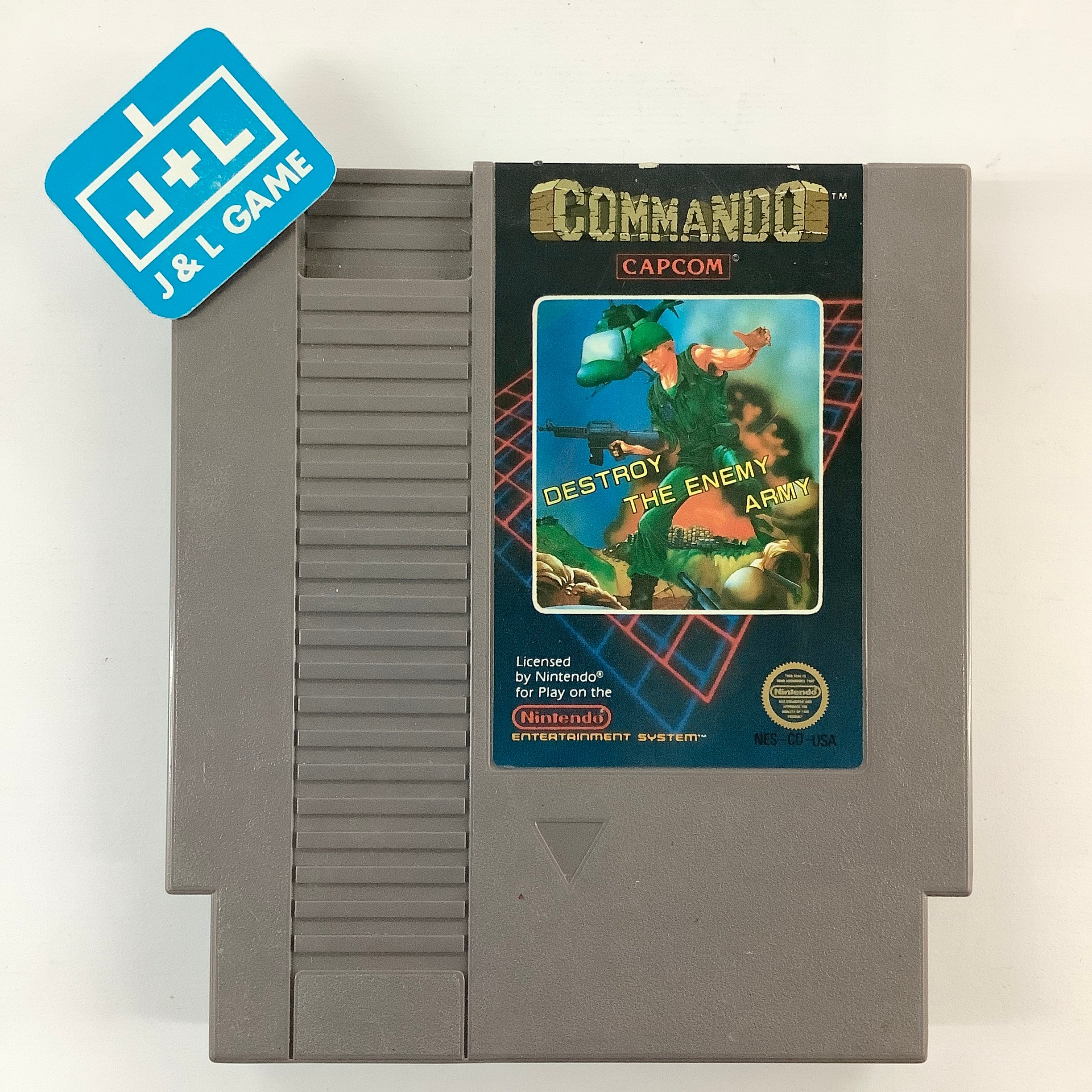 Commando - (NES) Nintendo Entertainment System [Pre-Owned] | J&L Game