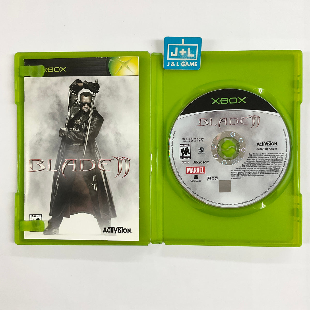 Blade II - (XB) Xbox [Pre-Owned] | J&L Game