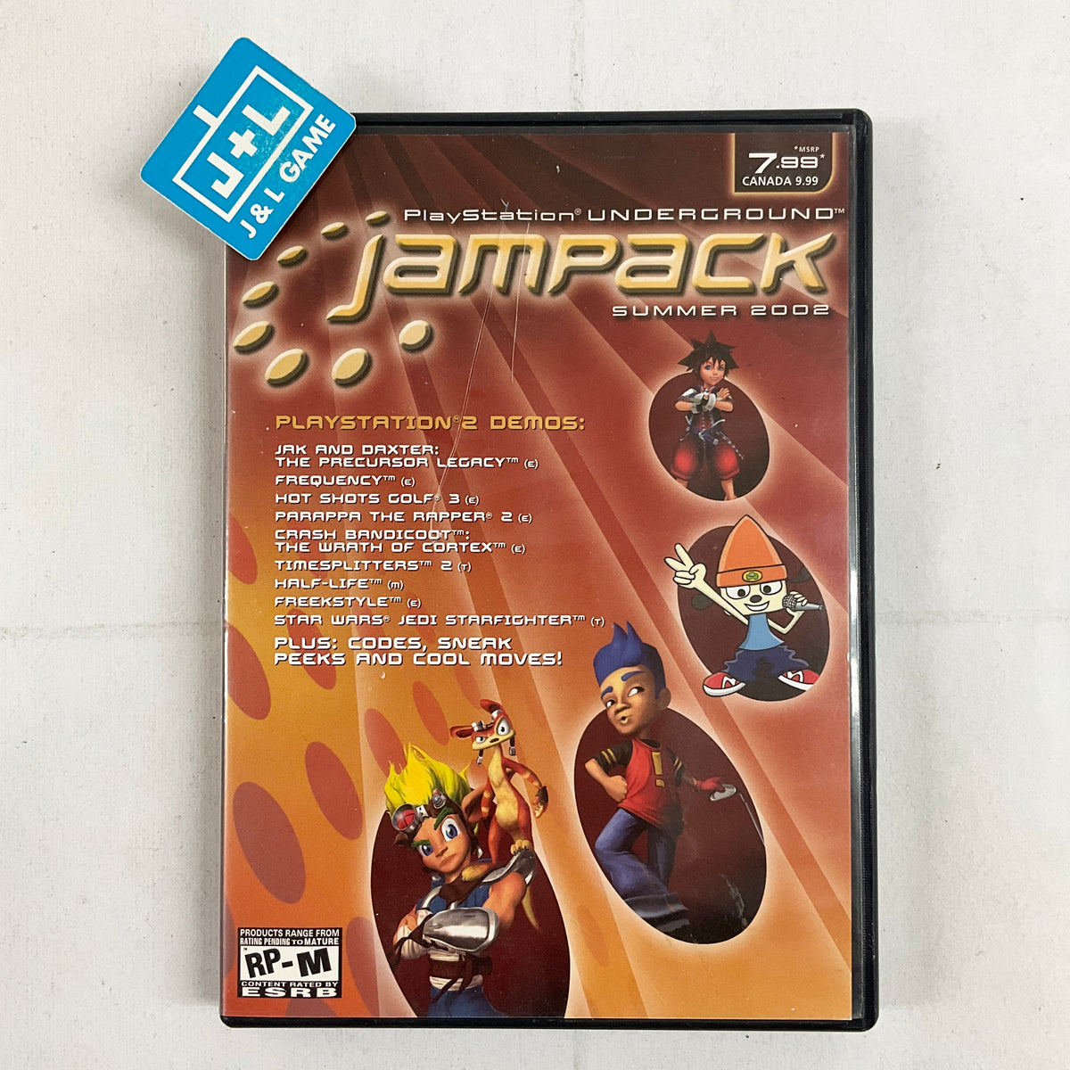 Jampack Summer 2002 - (PS2) PlayStation 2 [Pre-Owned] | J&L Game