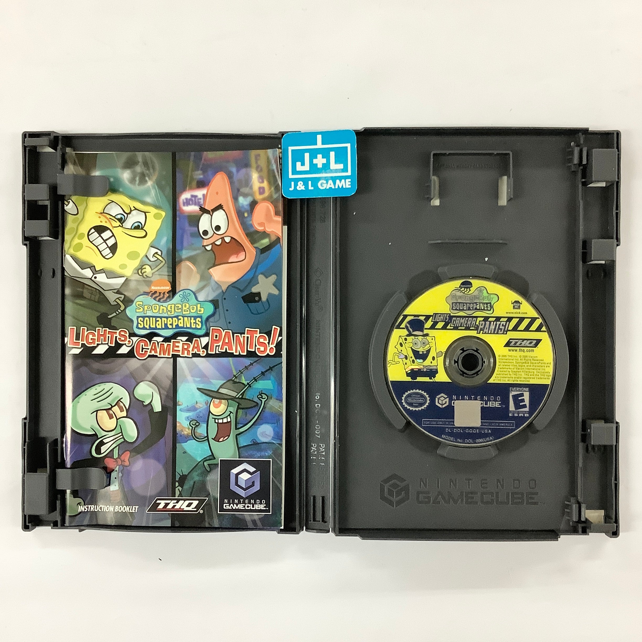 SpongeBob SquarePants: Lights, Camera, Pants! - (GC) GameCube [Pre-Own ...