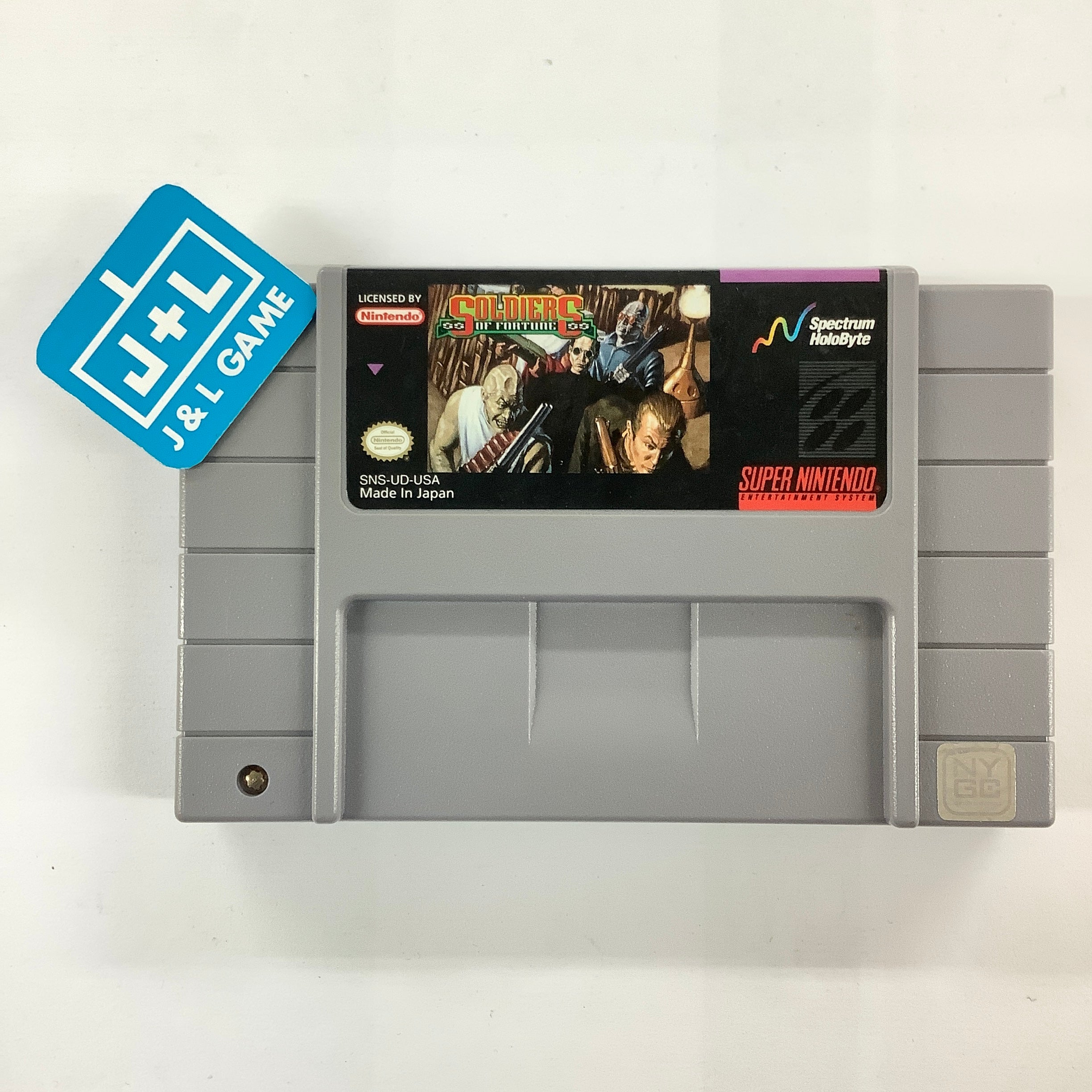 Soldiers of Fortune - (SNES) Super Nintendo [Pre-Owned] | J&L Game