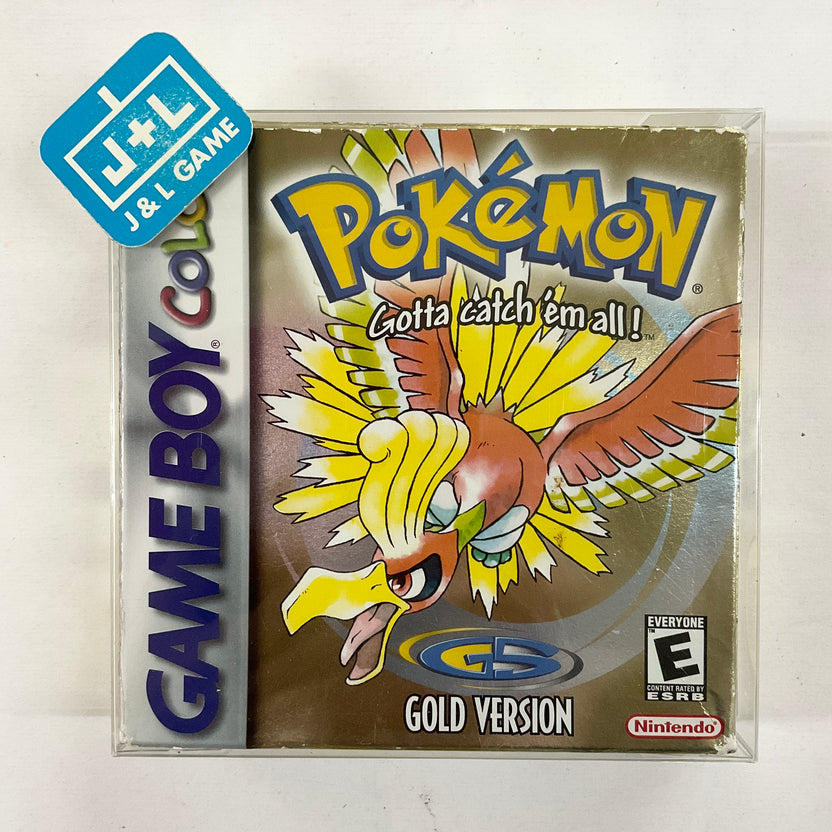 Pokemon Gold Version - (GBC) Game Boy Color [Pre-Owned] | J&L Game
